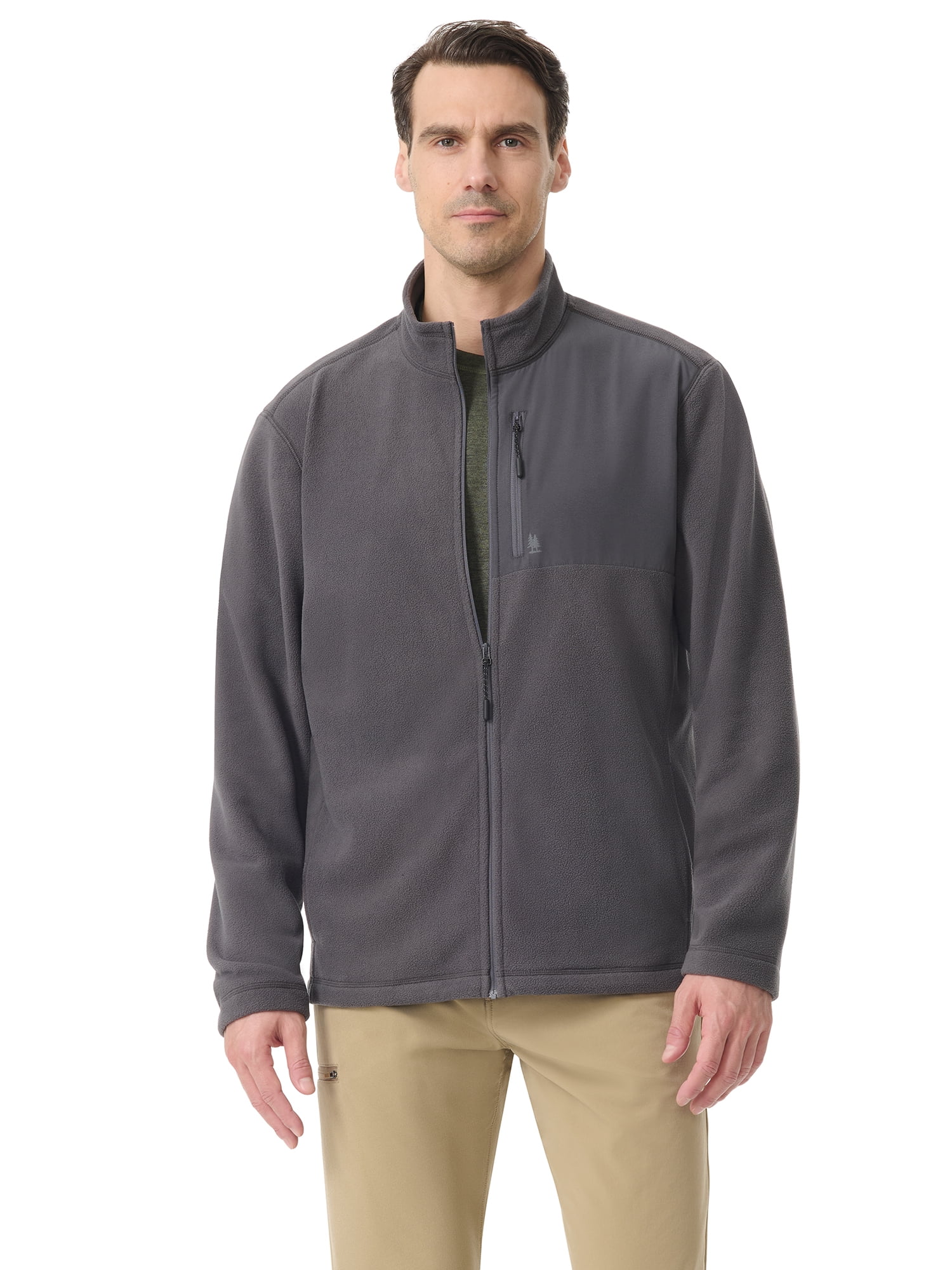 Bass & Co Men's Polar Full Zip Fleece, Sizes S-3XL - Walmart.com