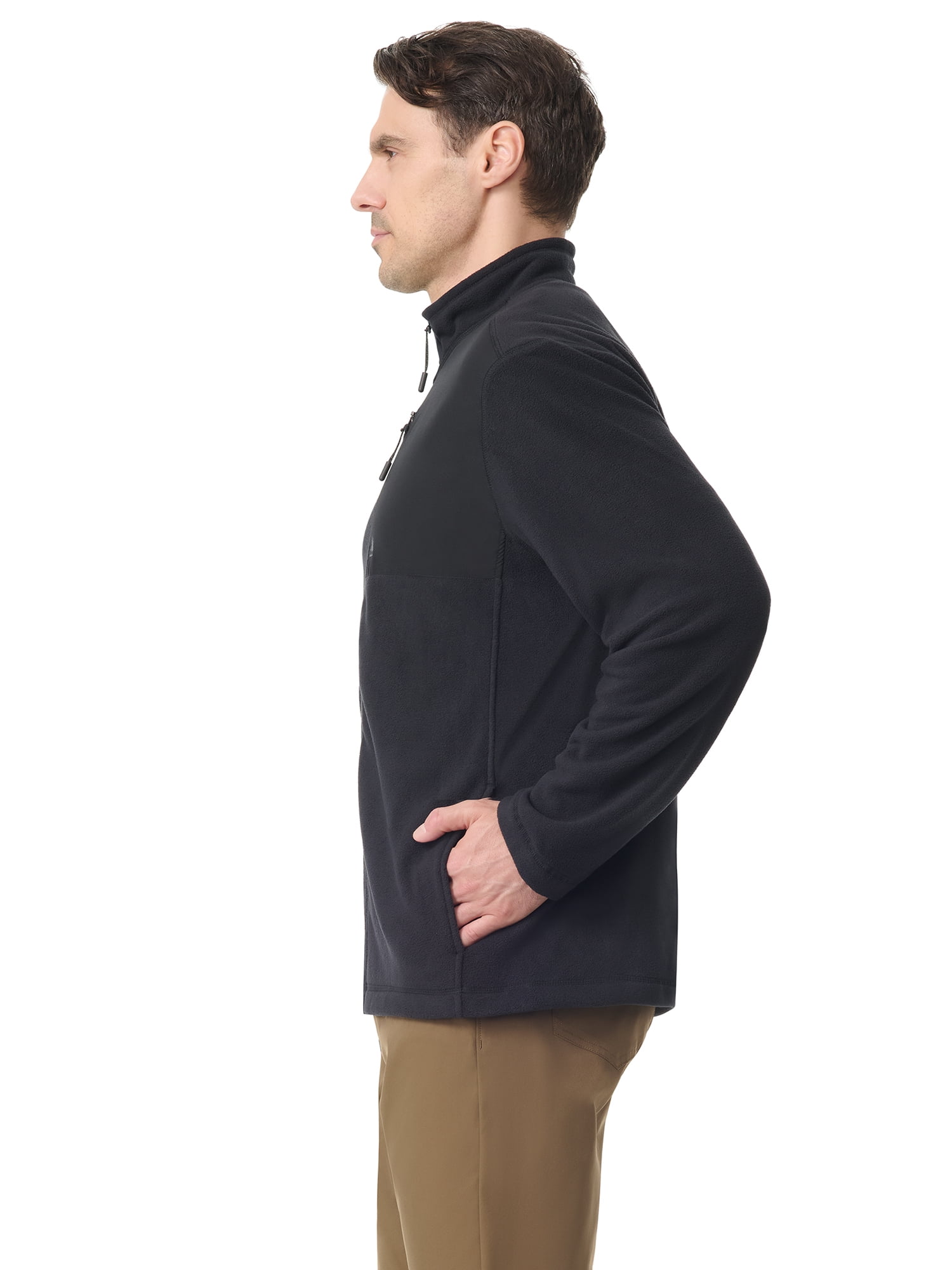 Bass & Co Men's Polar Full Zip Fleece, Sizes S-3XL - Walmart.com