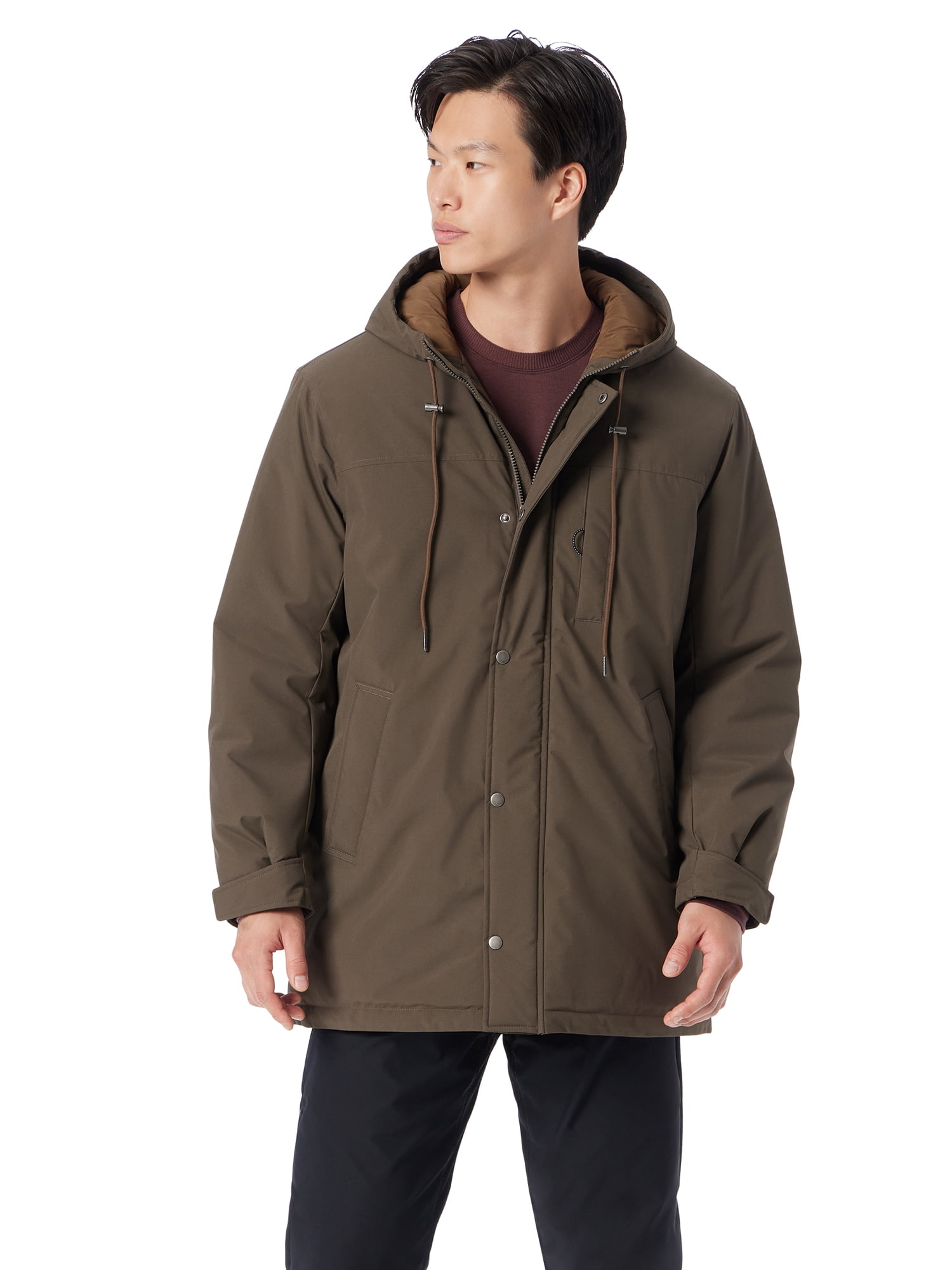 Bass & Co. Men's and Big Men's Storm Coat, Sizes S-XXXL - Walmart.com