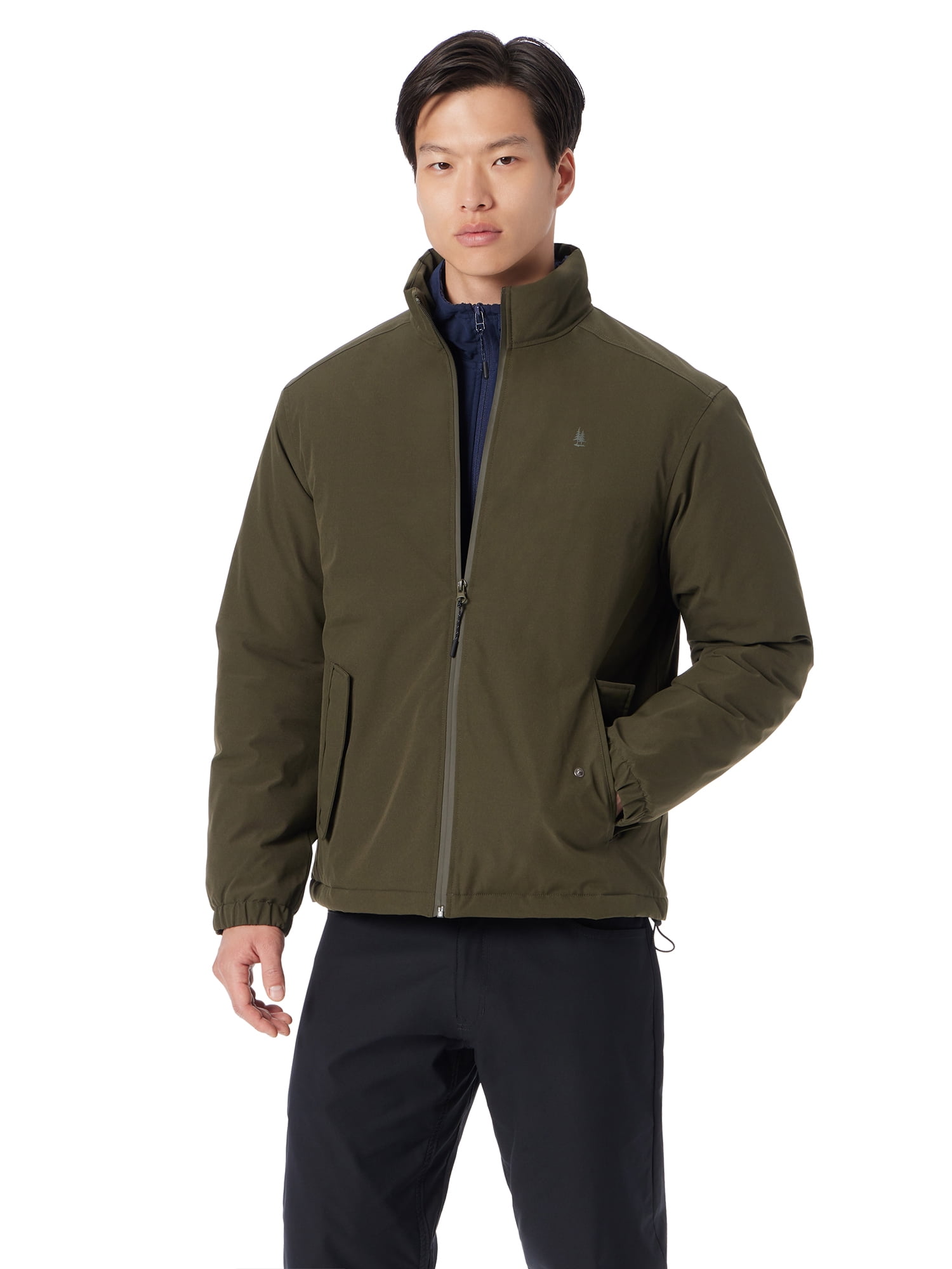 Bass & Co. Men's and Big Men's Tech Coach's Jacket, Sizes S-XXXL ...