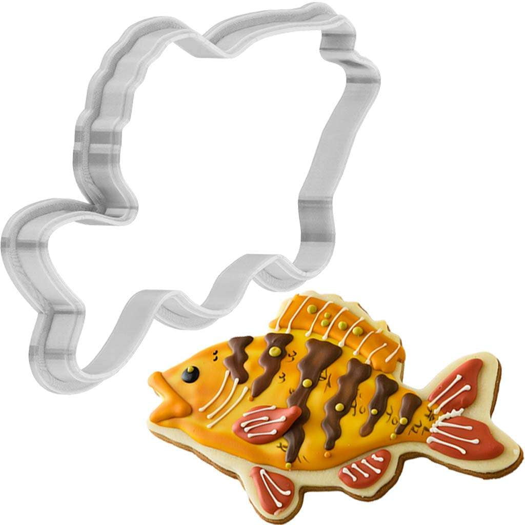 Bass Cookie Cutter 4 Inch Made in USA by WONDERTORY - Walmart.com