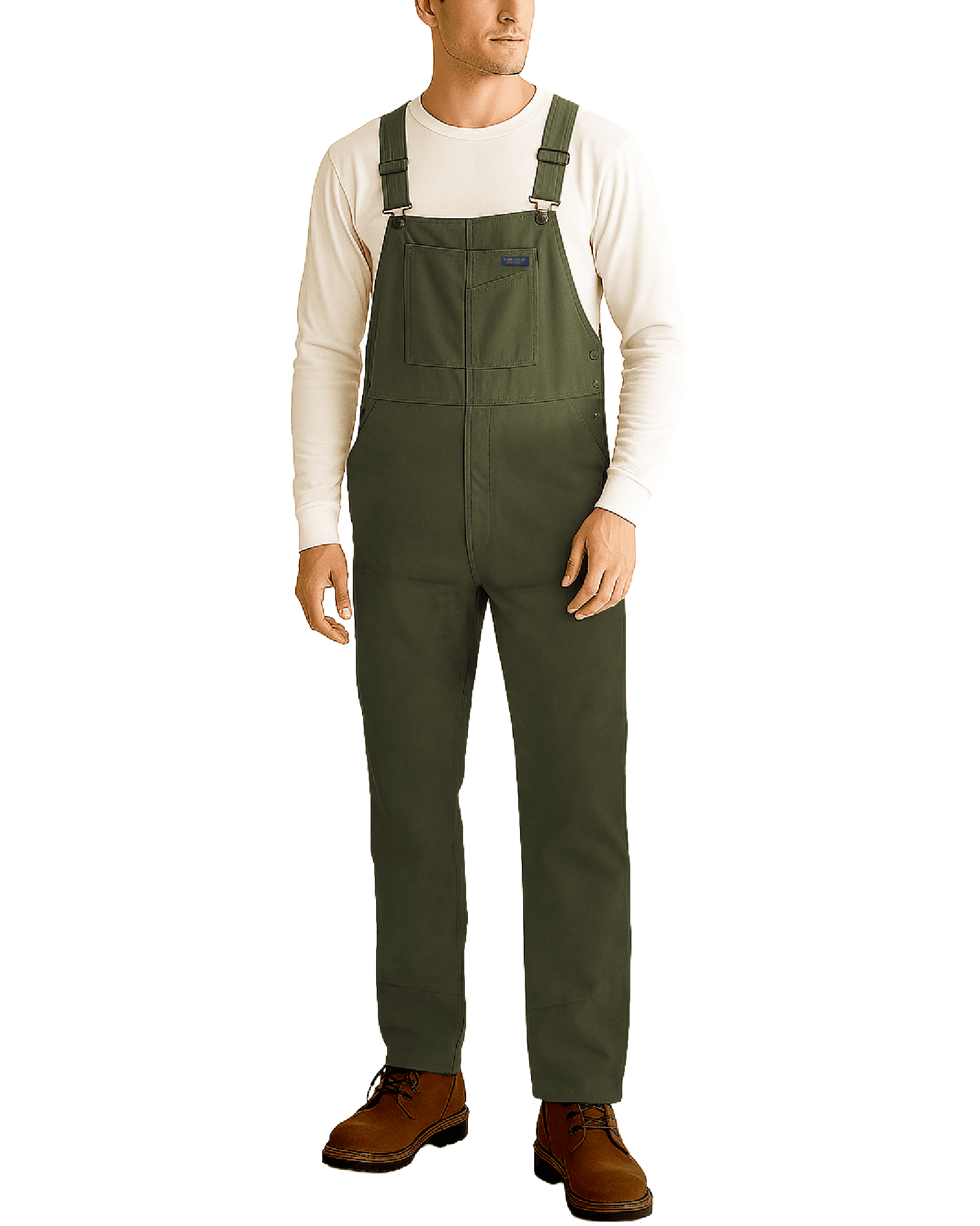 Bass Creek Outfitters Men's Workwear Overalls – Insulated Duck Canvas ...