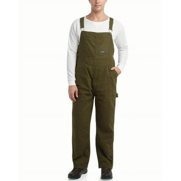 Red Kap Men's Denim Bib Overall - Walmart.com