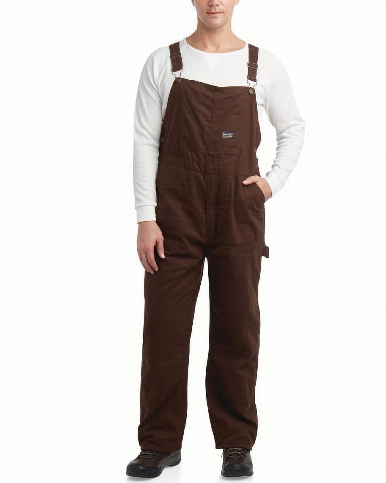 Bass Creek Outfitters Men's Workwear Overalls – Insulated Duck Canvas ...