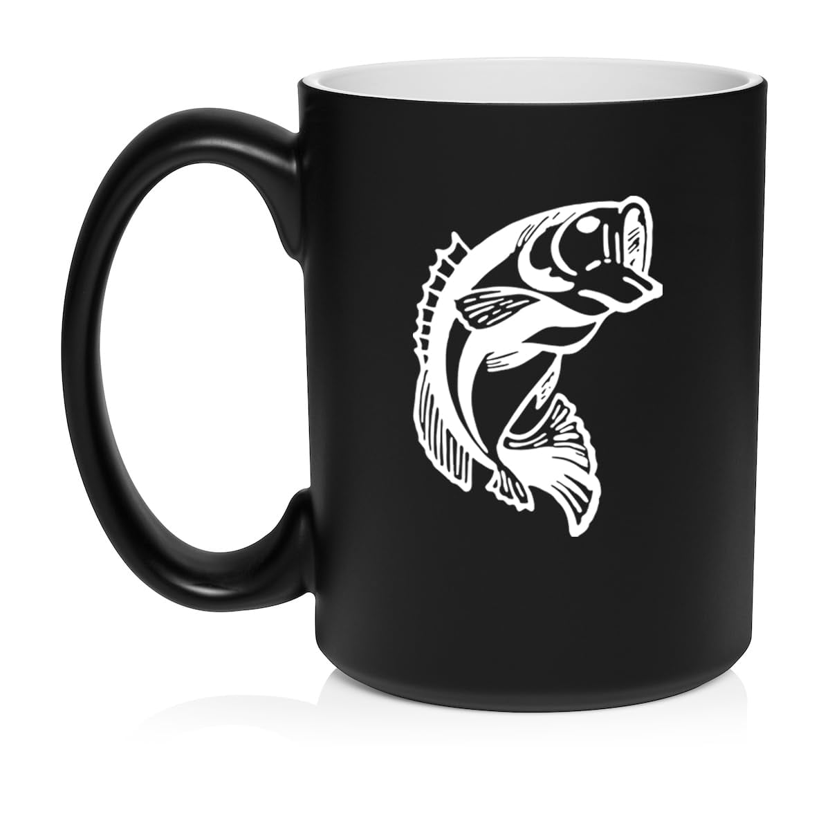 Bass Fish Ceramic Coffee Mug Tea Cup Gift for Her, Him, Friend ...