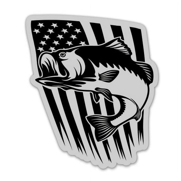 Bass Fishing Decals