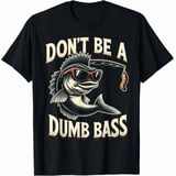 Bass Fishing Stuff Dad Bass Fish Papa Fishing Gift Unisex T-Shirt ...