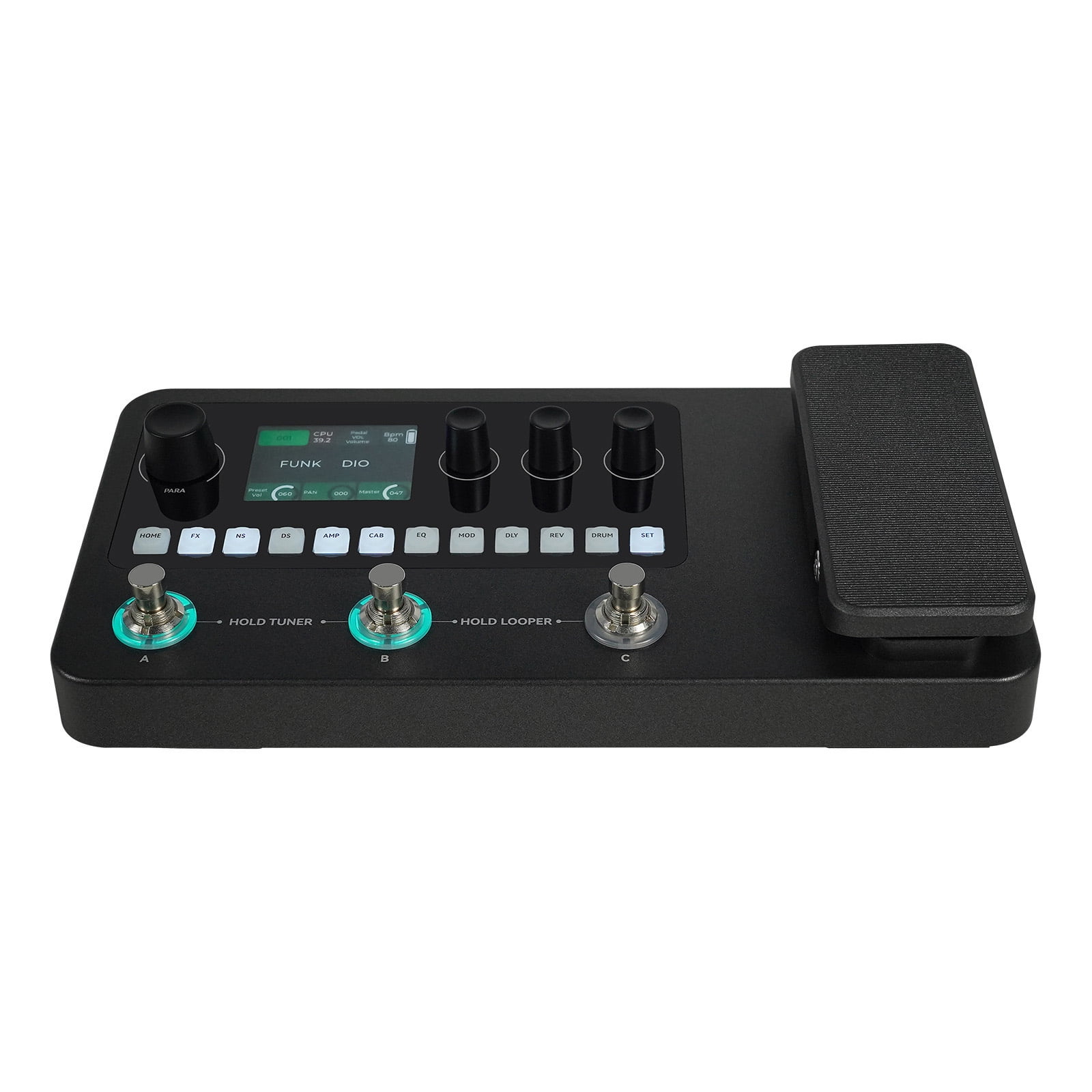Bass Guitar Effects Unit Drum Generators Intuitive Control Panel ABS ...