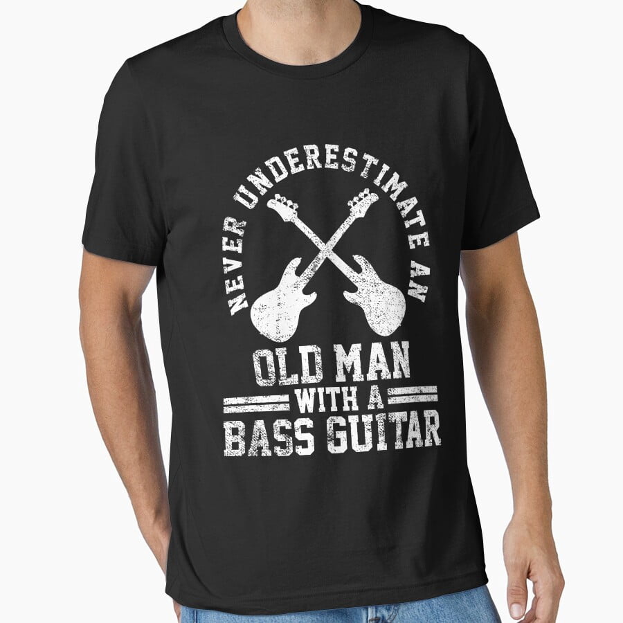 Bass Guitar Grandpa Shirt, ud Family Graphic Tee, Everyday Shirt ...