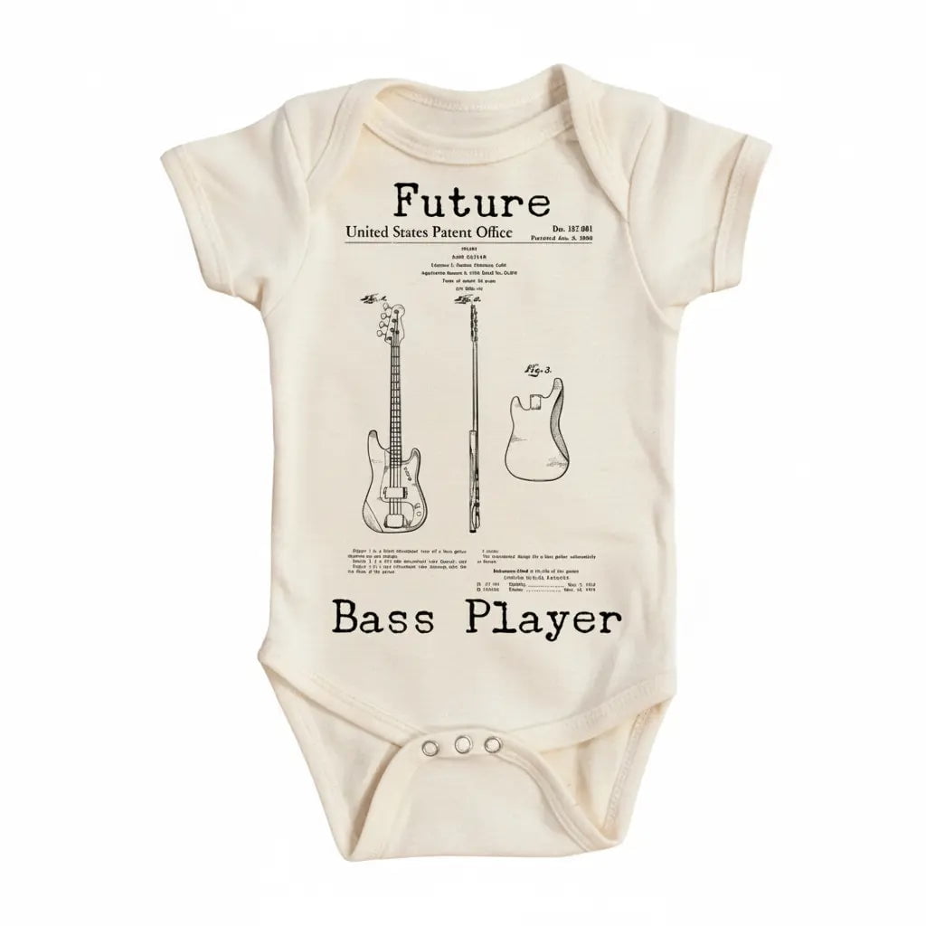 Bass Guitar Newborn Baby Bodysuit - Walmart.com