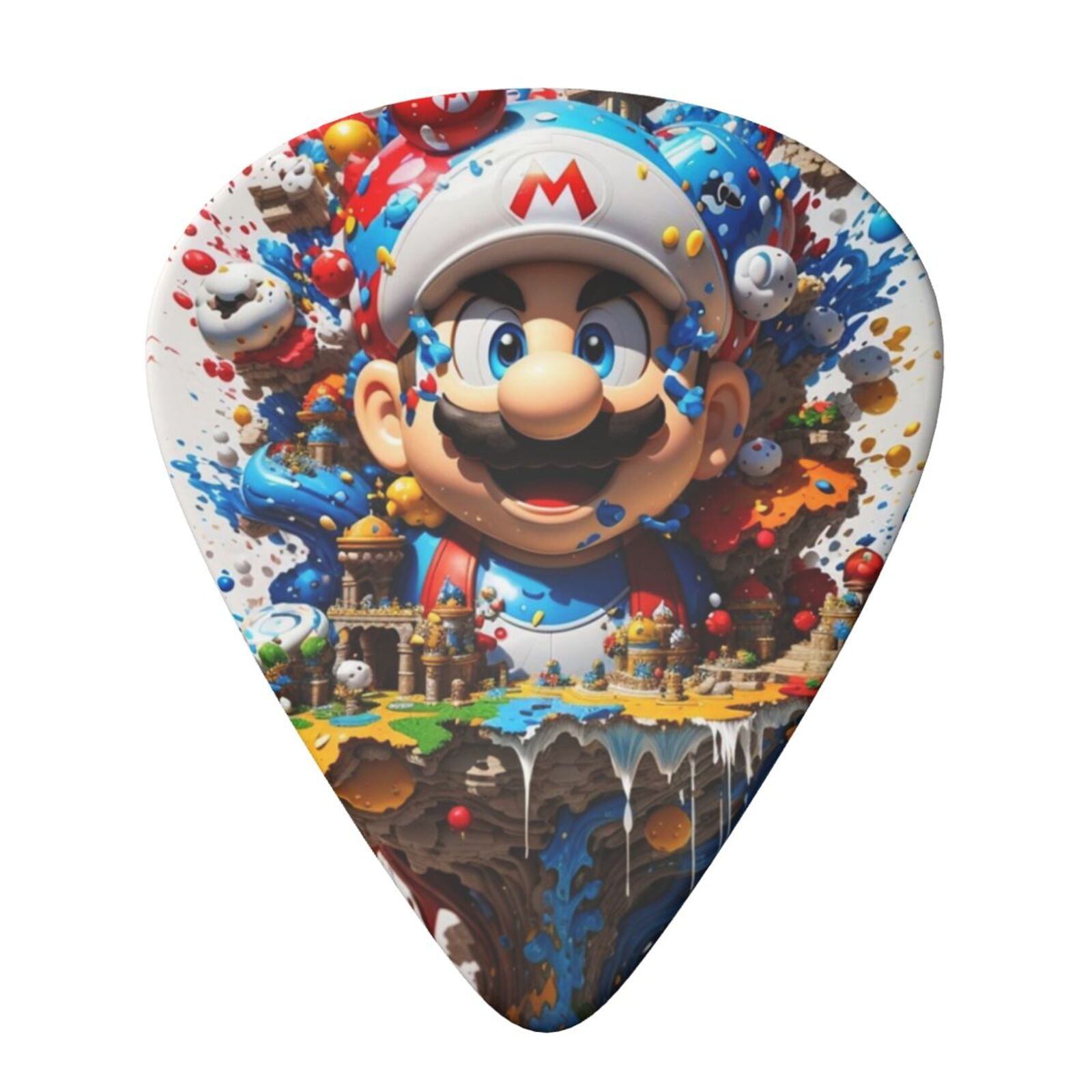 Bass Guitar Picks,Super Mario Guitar Picks For Acoustic Electric Guitar ...