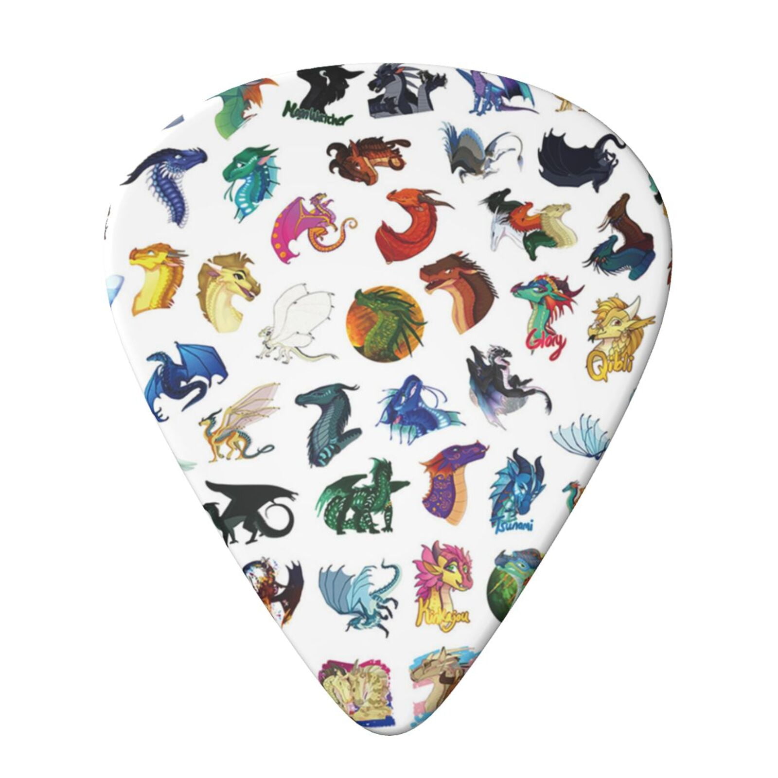 Bass Guitar Picks,Wings Of Fire Guitar Picks For Acoustic Electric ...