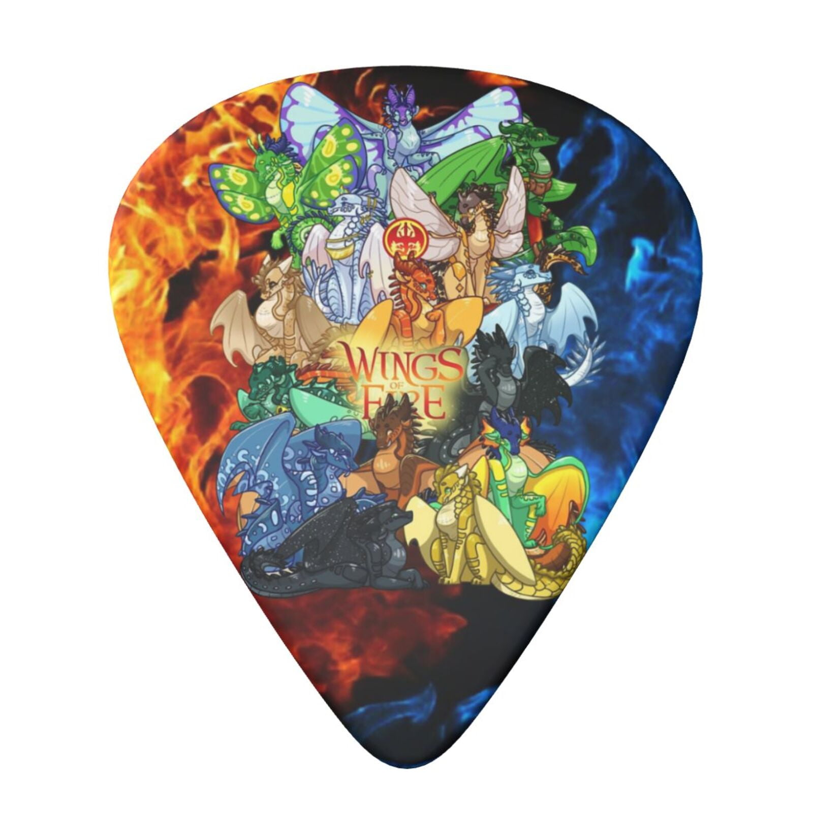 Bass Guitar Picks,Wings Of Fire Guitar Picks For Acoustic Electric Guitar Bass Ukulele (Set -6 ...