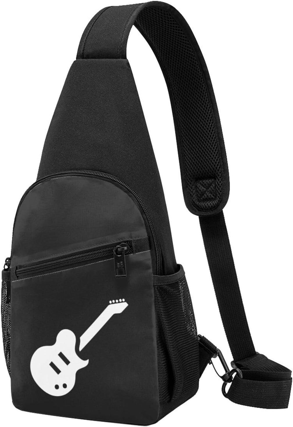 Bass Guitar Player Chest Pack Leisure Shoulder Crossbody Chest Bag ...