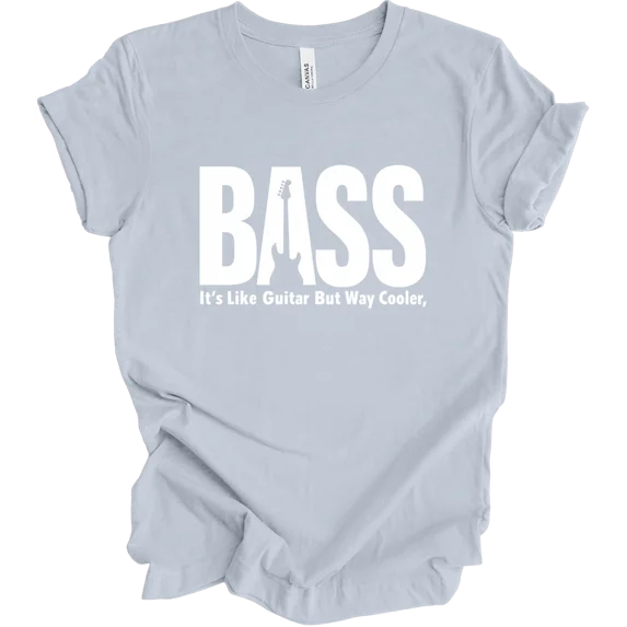 Bass Guitar Quote - Bassist Gift, Music Lover Decor, Cool Band Art T ...