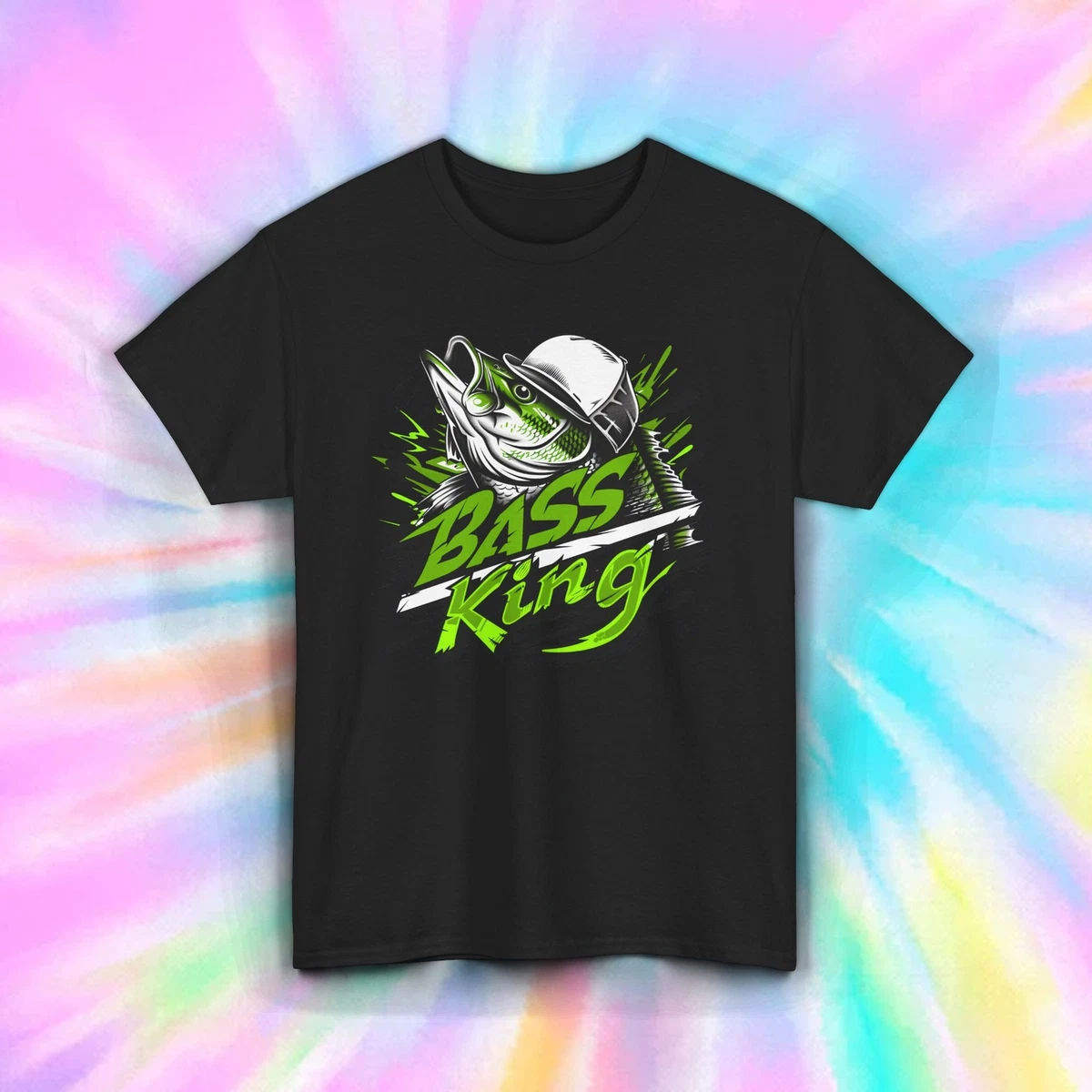 Bass K Shirt Funny Fish Largemouth Angler Trophy Catch - Walmart.com