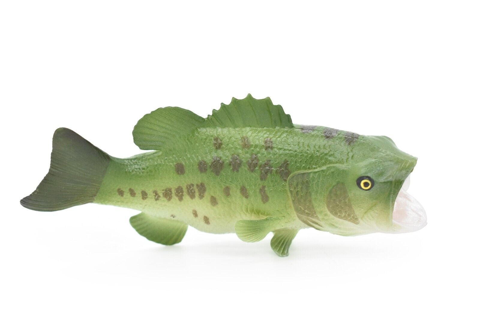 Educational Largemouth Bass Toy Figure: Realistic 6" Hand-Painted ...