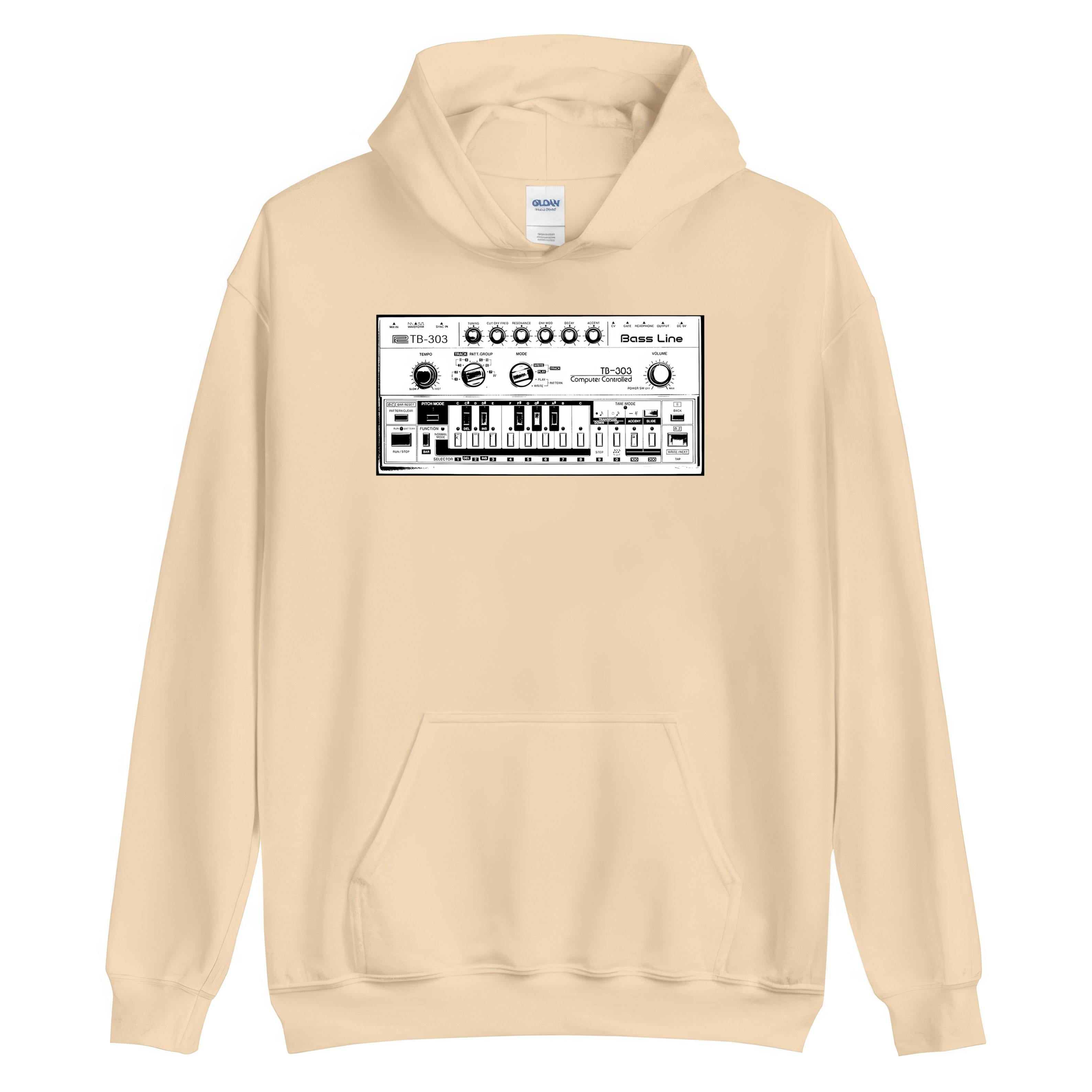 Bass Line TB-303 Inspired Moog 909 Acid Music Funny Shirt - Walmart.com