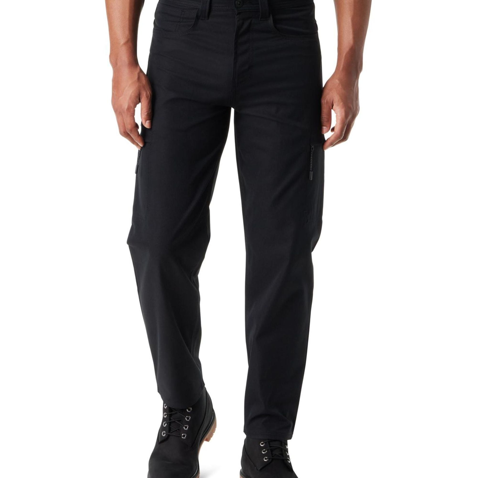 BASS OUTDOOR Mens Essential Tech Cargos Casual Cargo Pants, Green, 40W ...