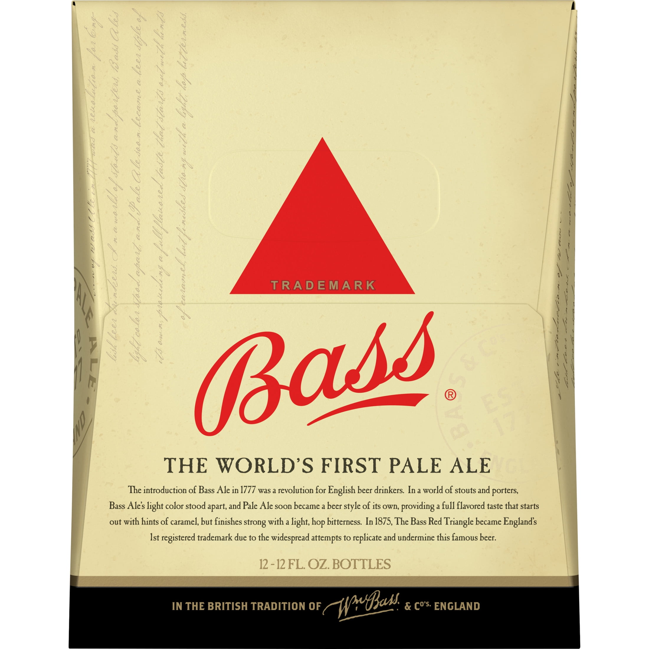 Bass Pale Ale, 12 Pack 12 fl. oz. Bottles, 5.1% ABV - Walmart.com