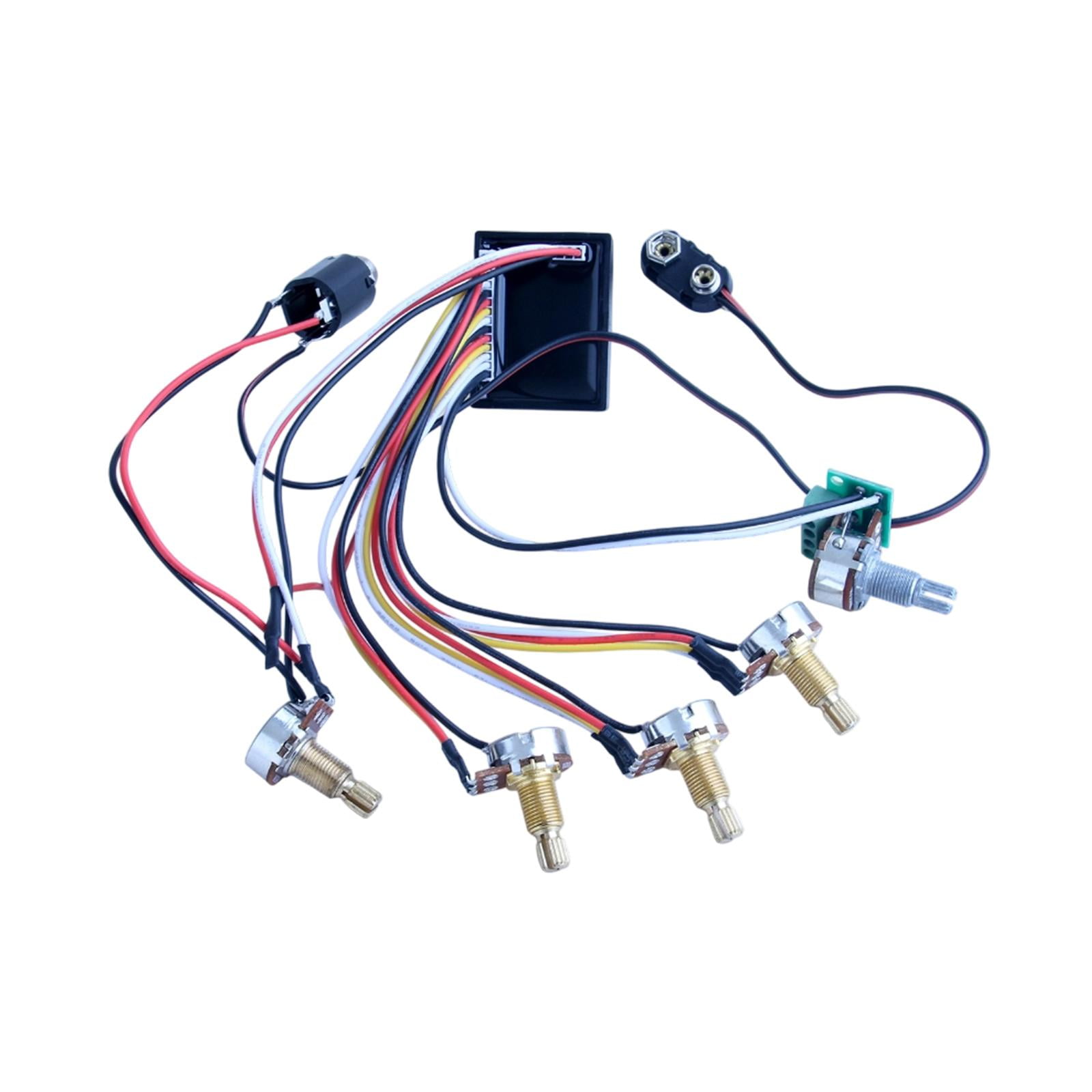 Bass Preamp Circuit EQ Accessory Double Potentiometer Noise Reduction ...