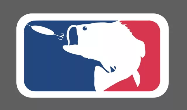 Bass Sticker Fishing Pro Waterproof Sticker Phone Decal Water Bottle ...