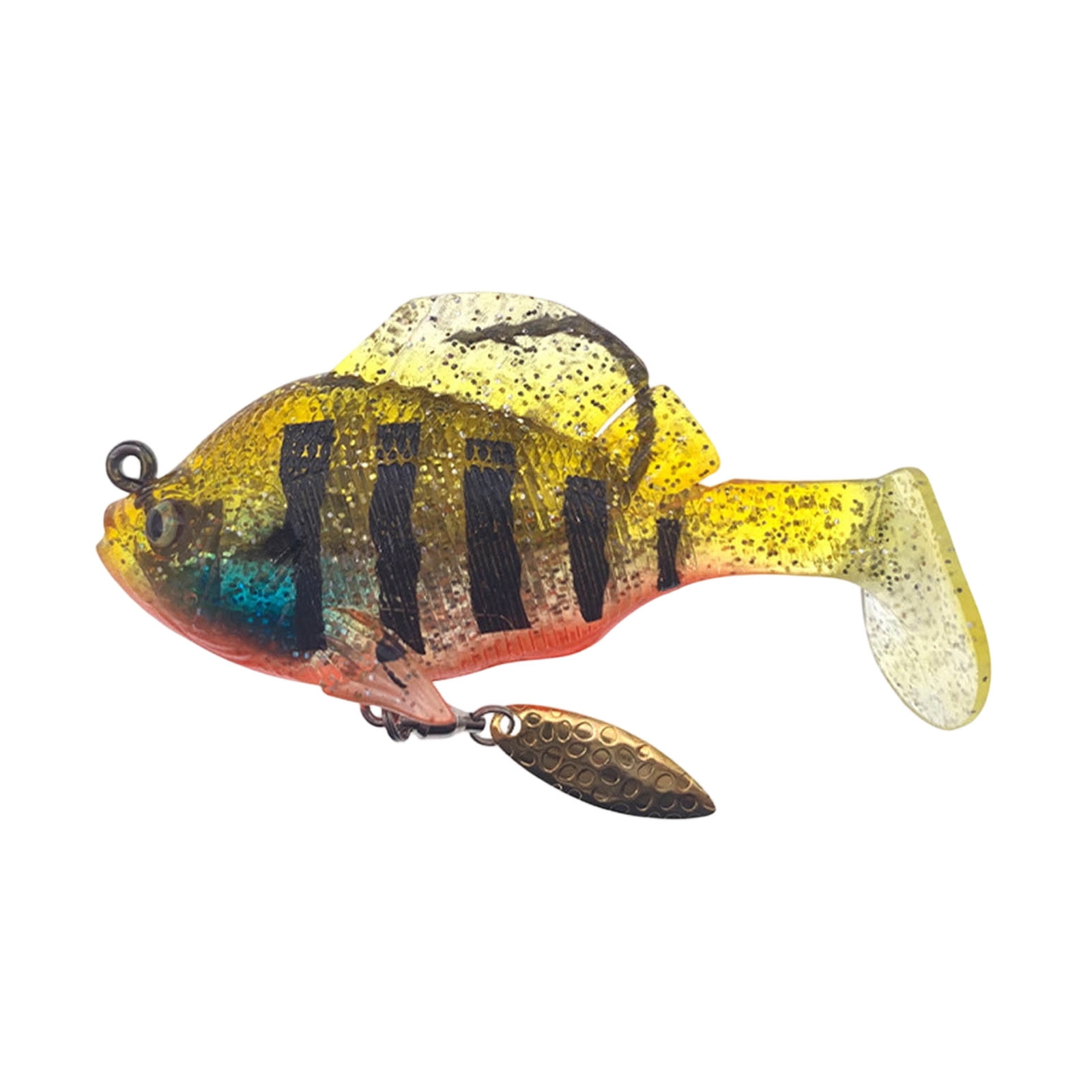 Bass Tackle Poured Underspin Gill Weedless Gilly Paddletail Sleeper ...
