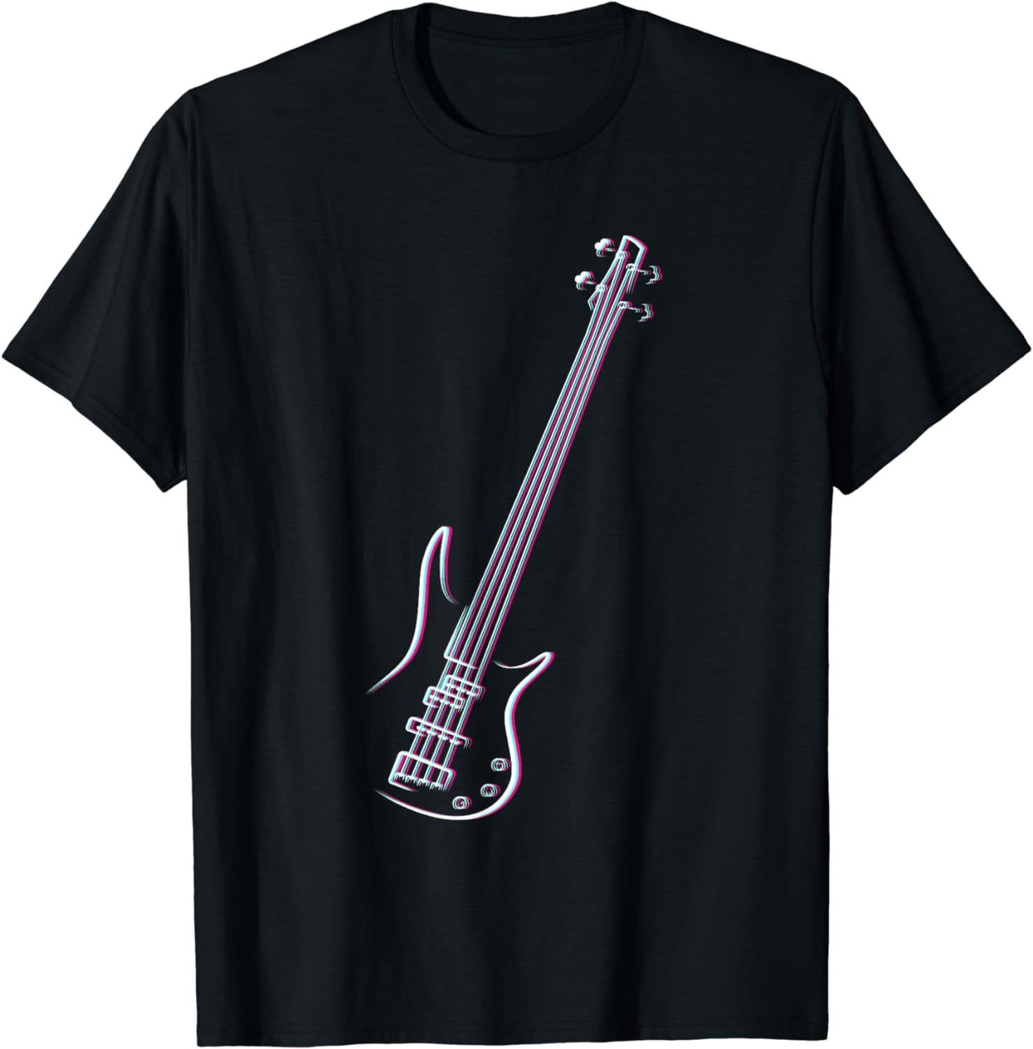 Bass guitar musical instrument bass player T-Shirt - Walmart.com
