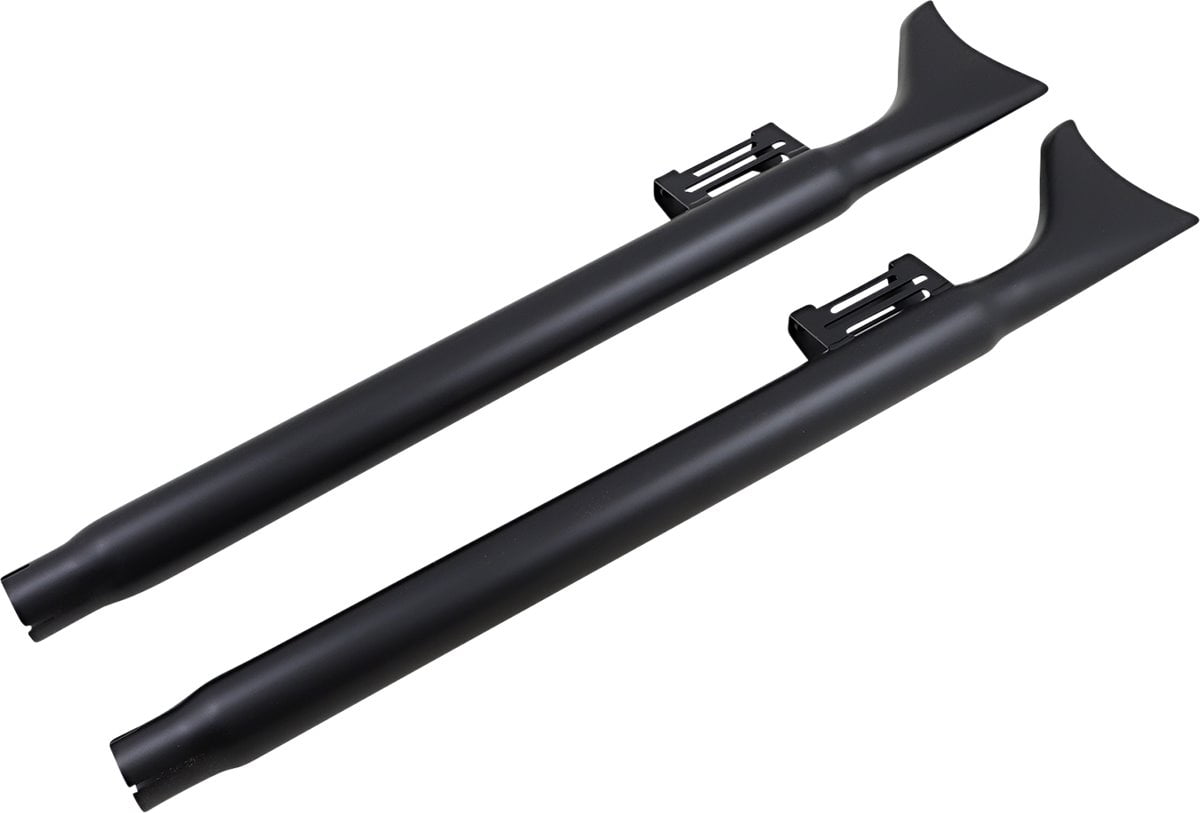 Bassani 33" Fishtail Black Slip-On Mufflers (1F27EB-33) - Walmart.com