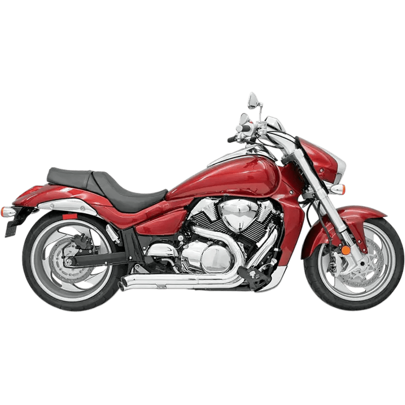 Bassani Pro Street Chrome Exhaust System w/Turn Out Ends (SM9-3TO ...