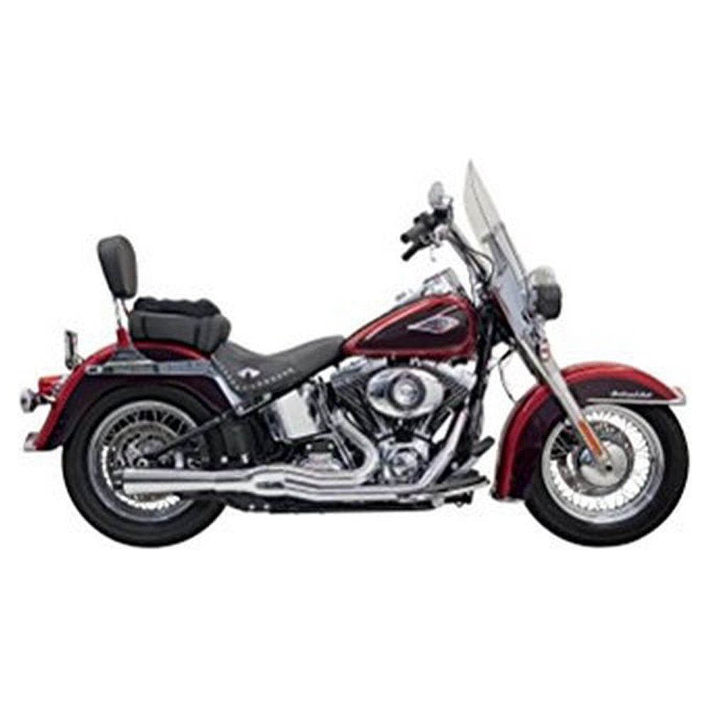 Bassani Road Rage II 2-Into-1 System Mega-Power Series/Short/Chrome ...