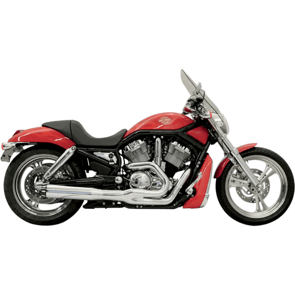 Bassani Road Rage II B1 Power Series Chrome 2-into-1 Exhaust System ...