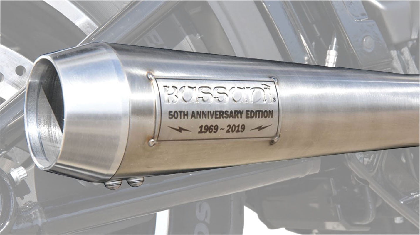 Bassani Road Rage III 50th Anniversary Stainless 2-1 Exhaust System ...