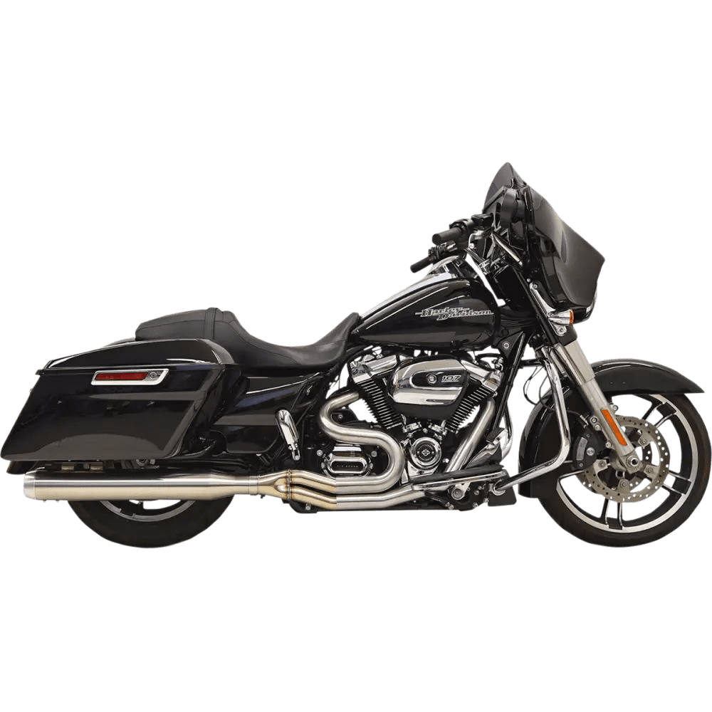 Bassani Road Rage III Short Straight Stainless 2-into-1 Exhaust System ...