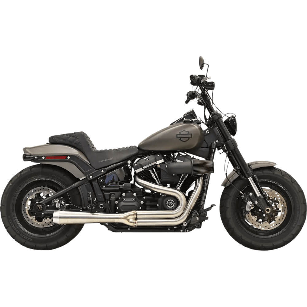 BASSANI XHAUST 2-into-1 Road Rage Exhaust System - Stainless Steel ...