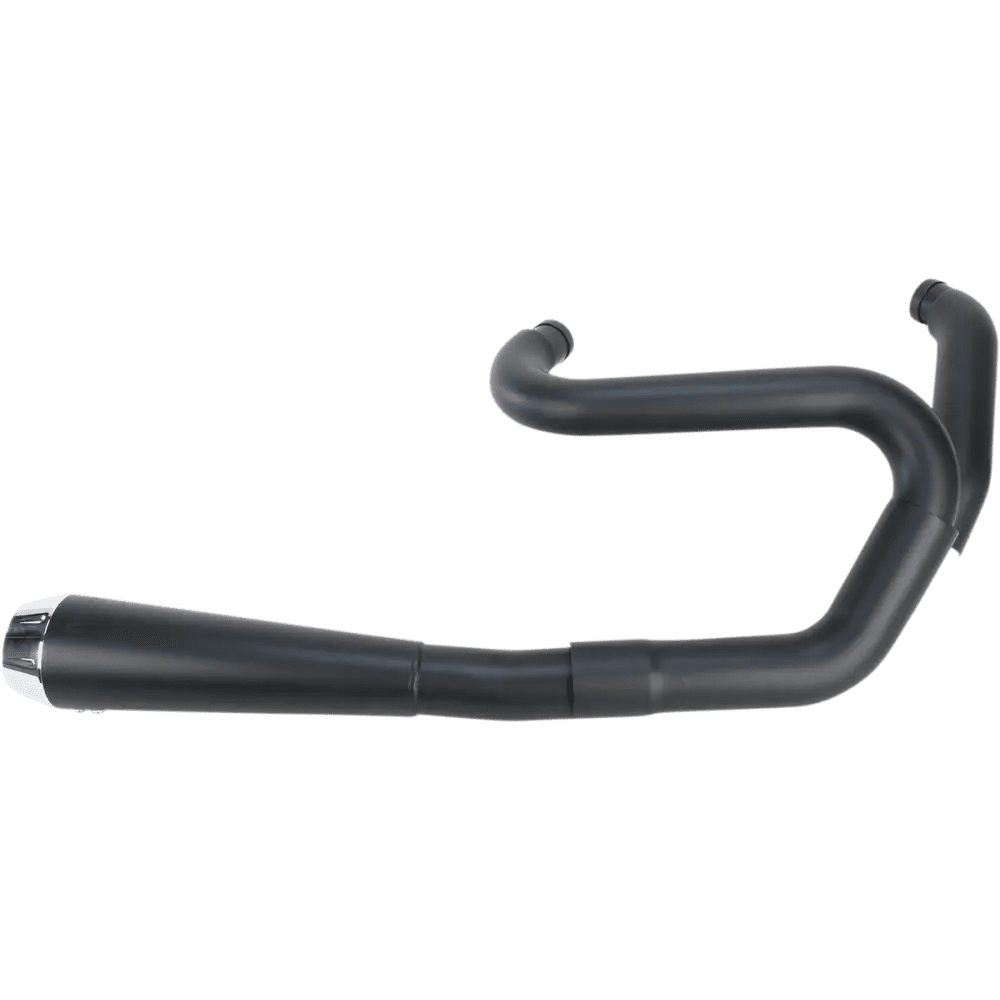Bassani Road Rage Short Upswept 12" Megaphone Black 2-into-1 Exhaust ...