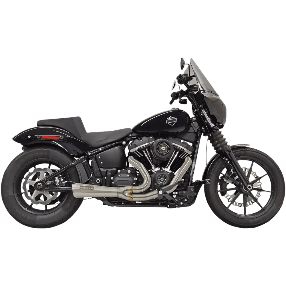 Bassani The Ripper Short Road Rage 2-into-1 Stainless Exhaust System ...