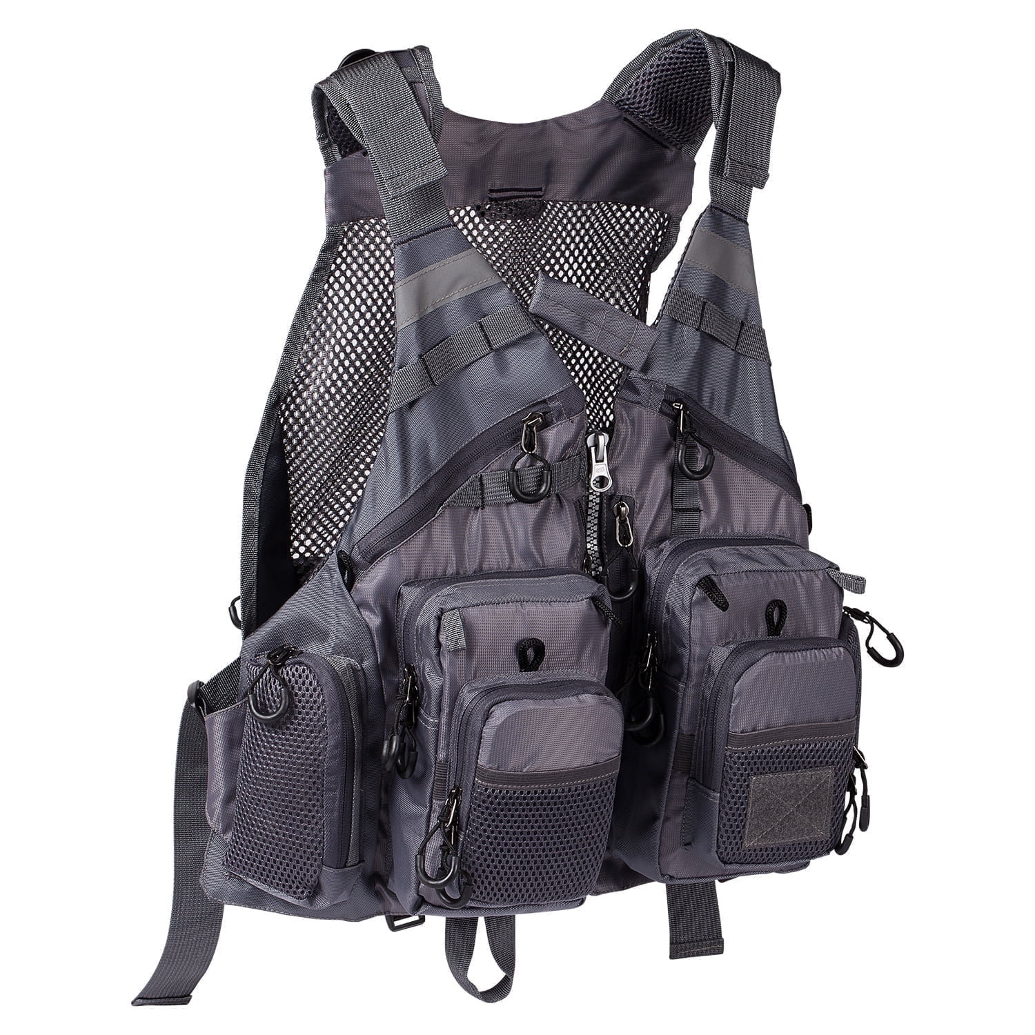 Bassdash Lightweight and Durable Unisex Fishing Vest Pack, One Size ...