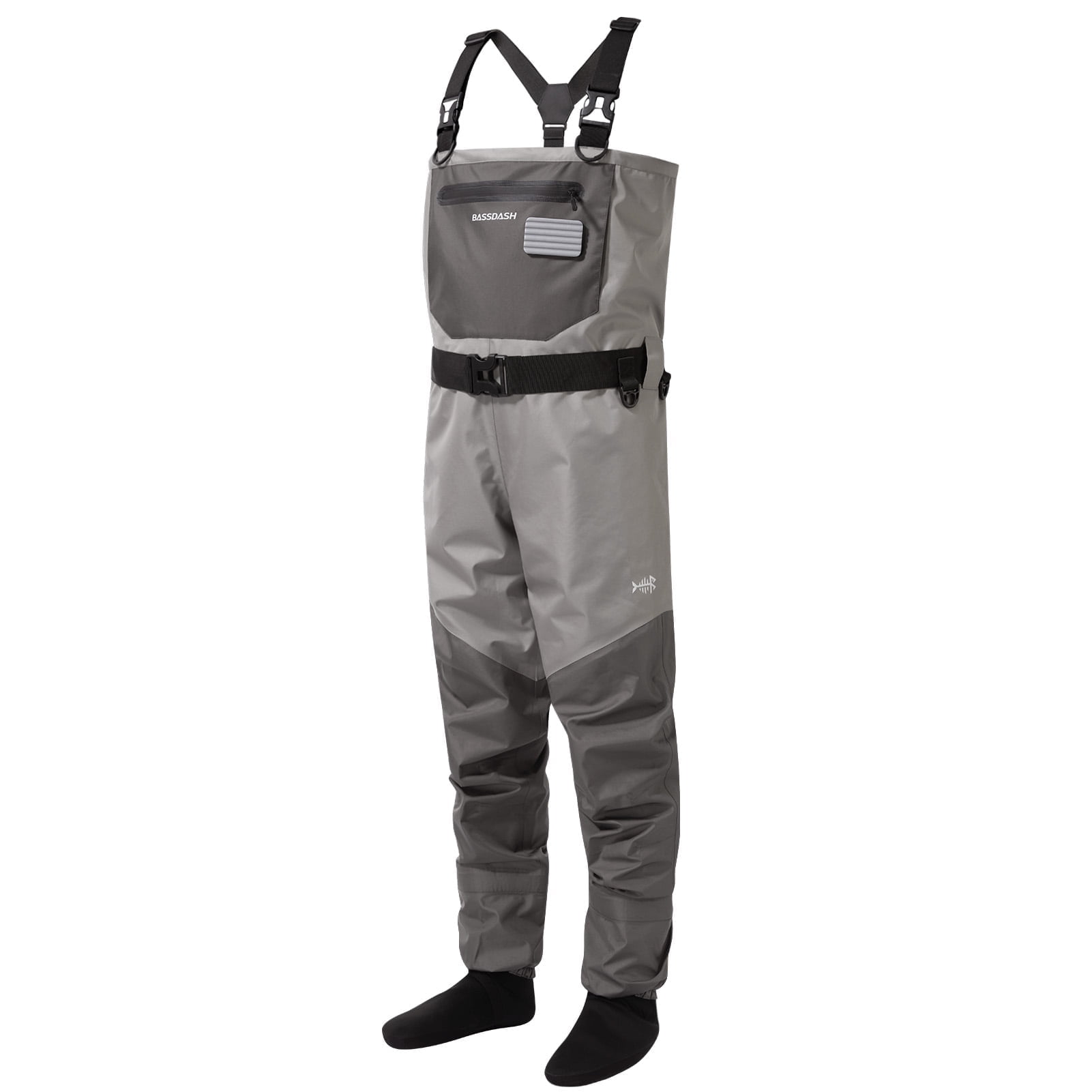 Bassdash FW08 Men’s Breathable Waders Waterproof Fly Fishing Chest ...