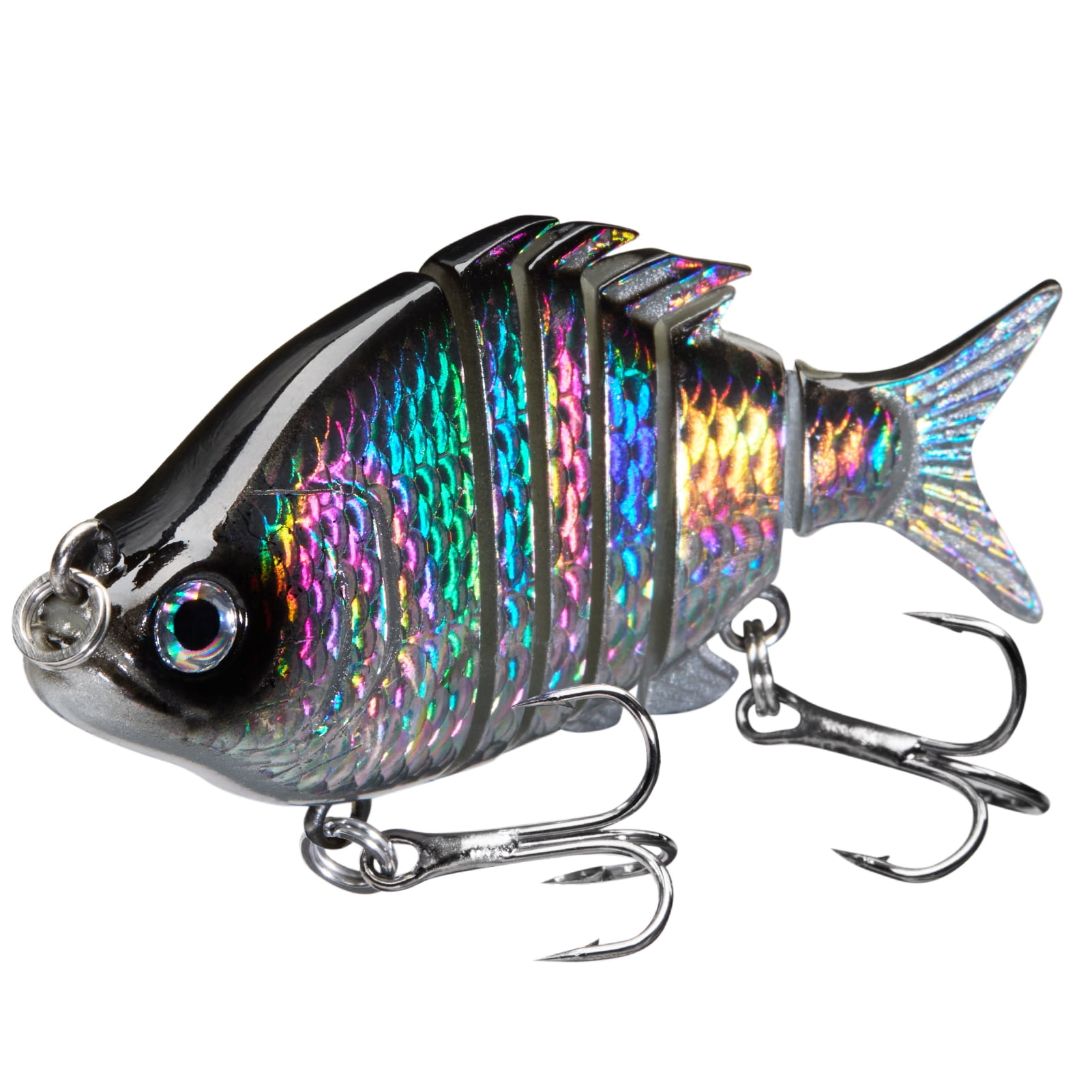 Bassdash SwimPanfish 2.5”/0.34oz Hard Bluegill Swimbaits Multi Jointed ...