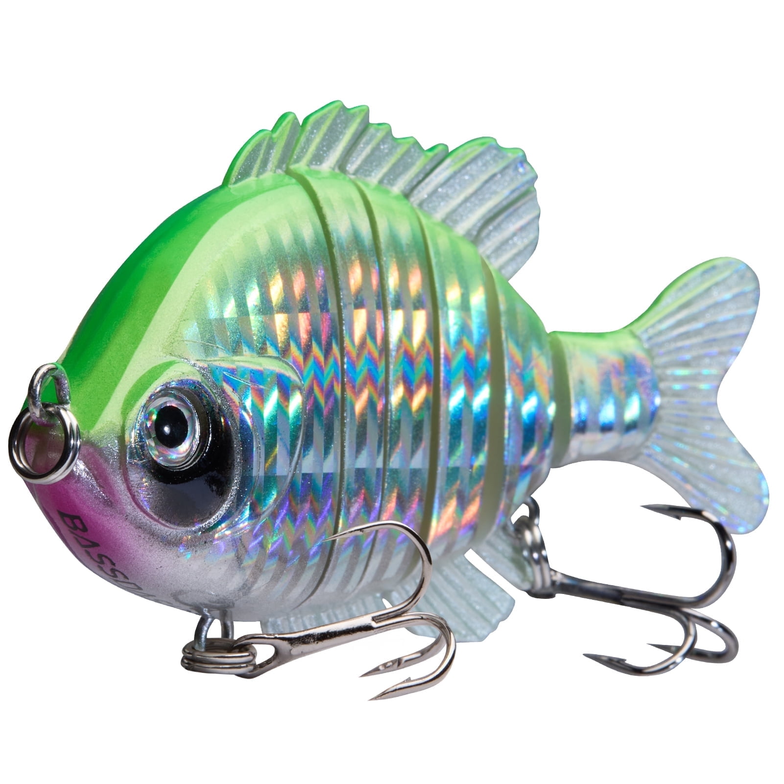 Bassdash SwimPanfish Multi Jointed Swimbaits 3.5in Bluegill Lures ...