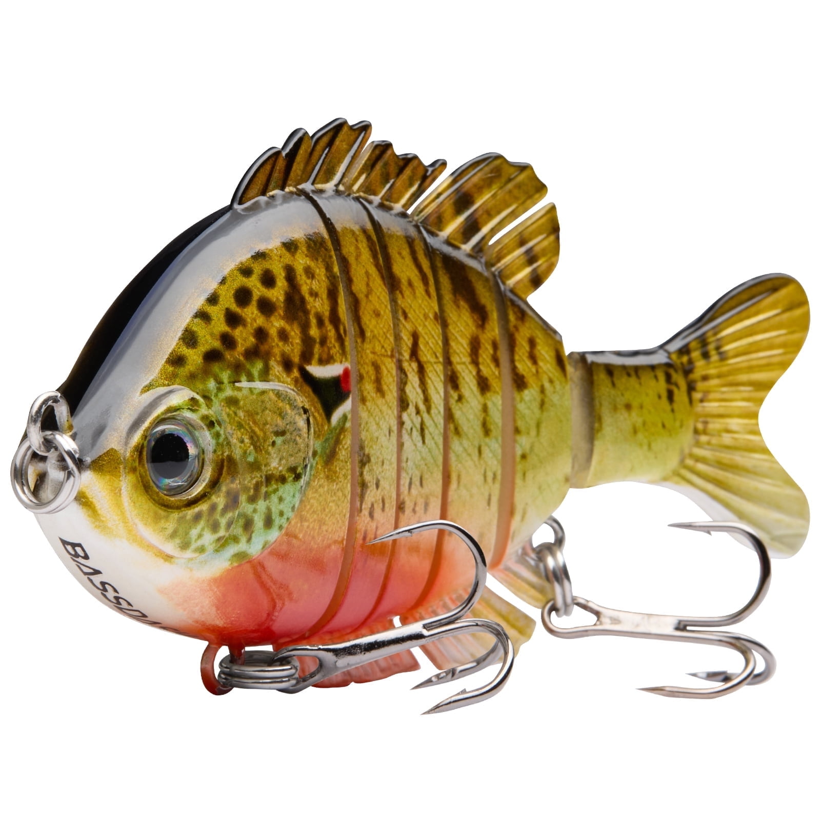 Bassdash SwimPanfish Multi Jointed Panfish Bluegill Swimbaits Hard ...