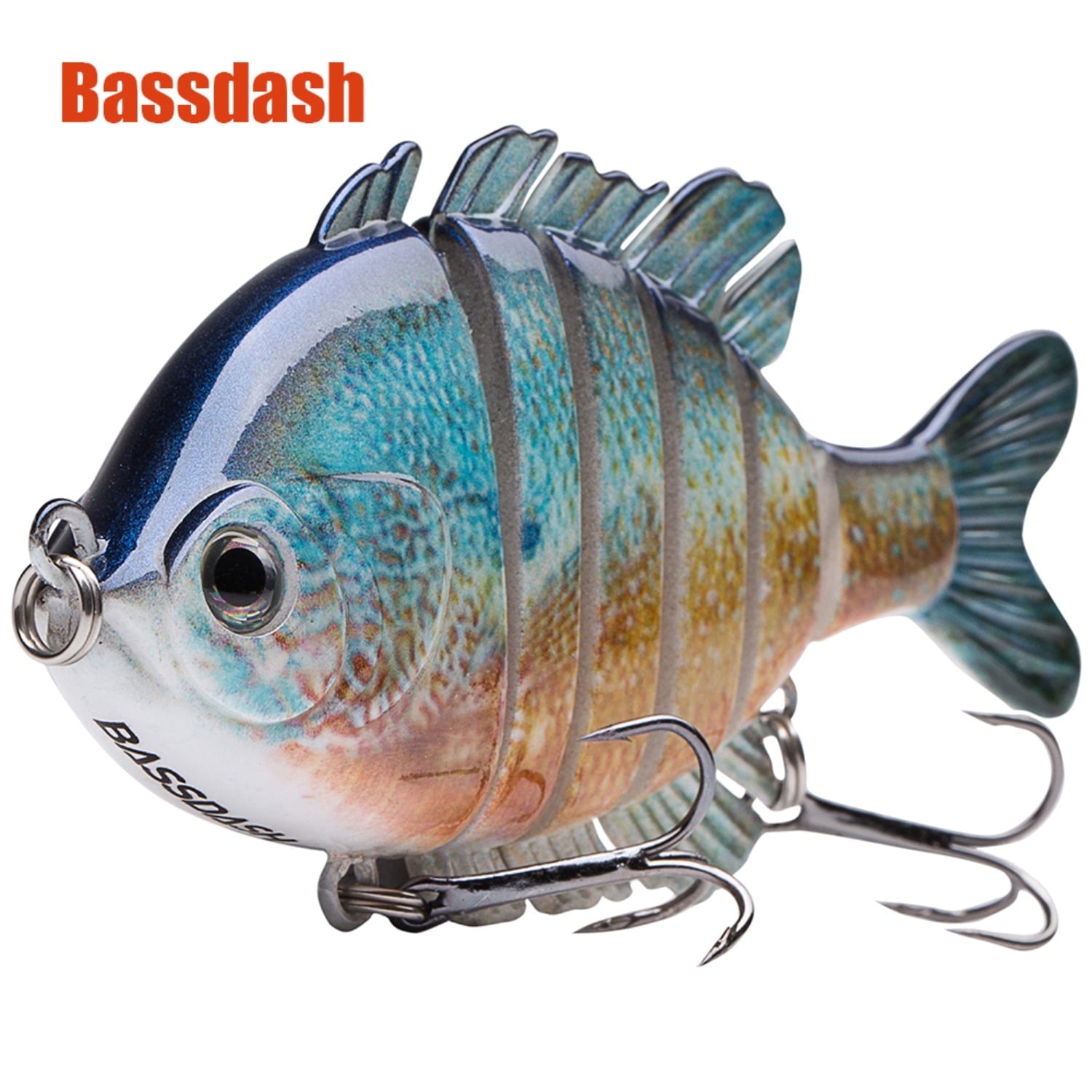 Bassdash SwimPanfish Multi Jointed Panfish Bluegill Swimbaits Hard ...