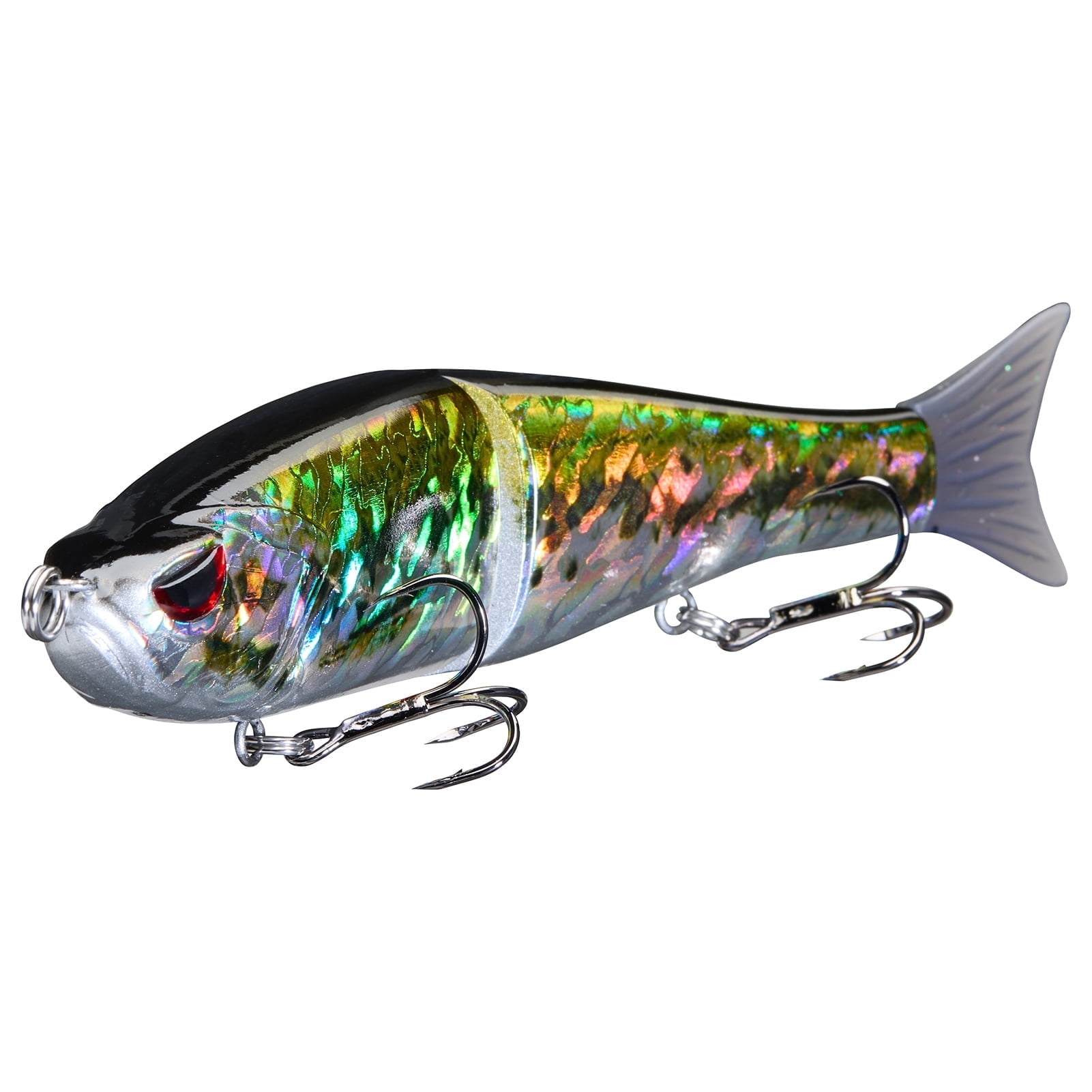 Bassdash SwimShad Glide Baits Jointed Swimbait Bass Pike Salmon Trout ...