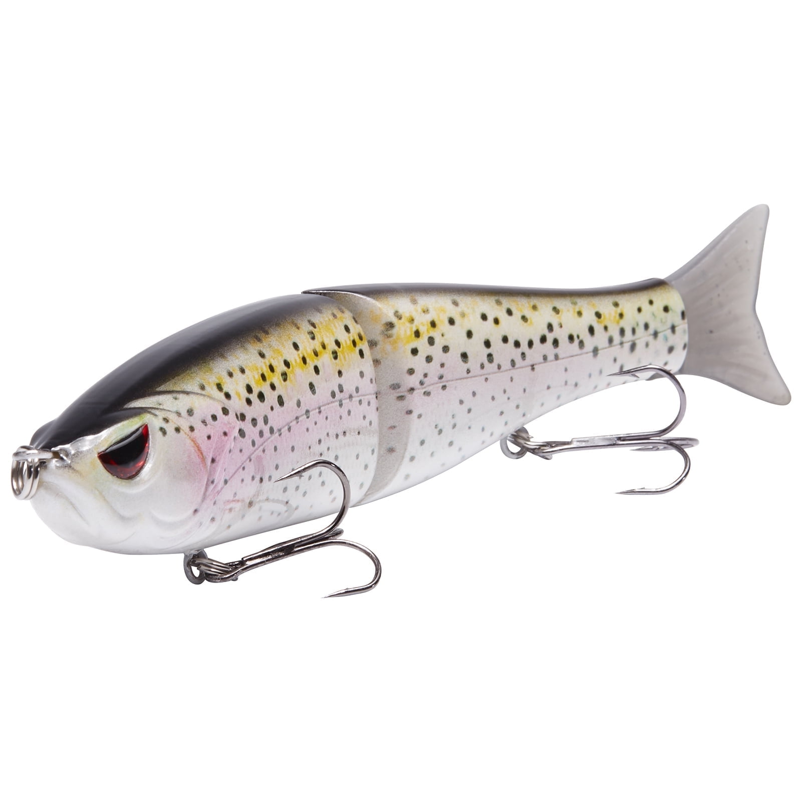 Bassdash SwimShad Glide Baits Jointed Swimbait Bass Pike Salmon Trout ...