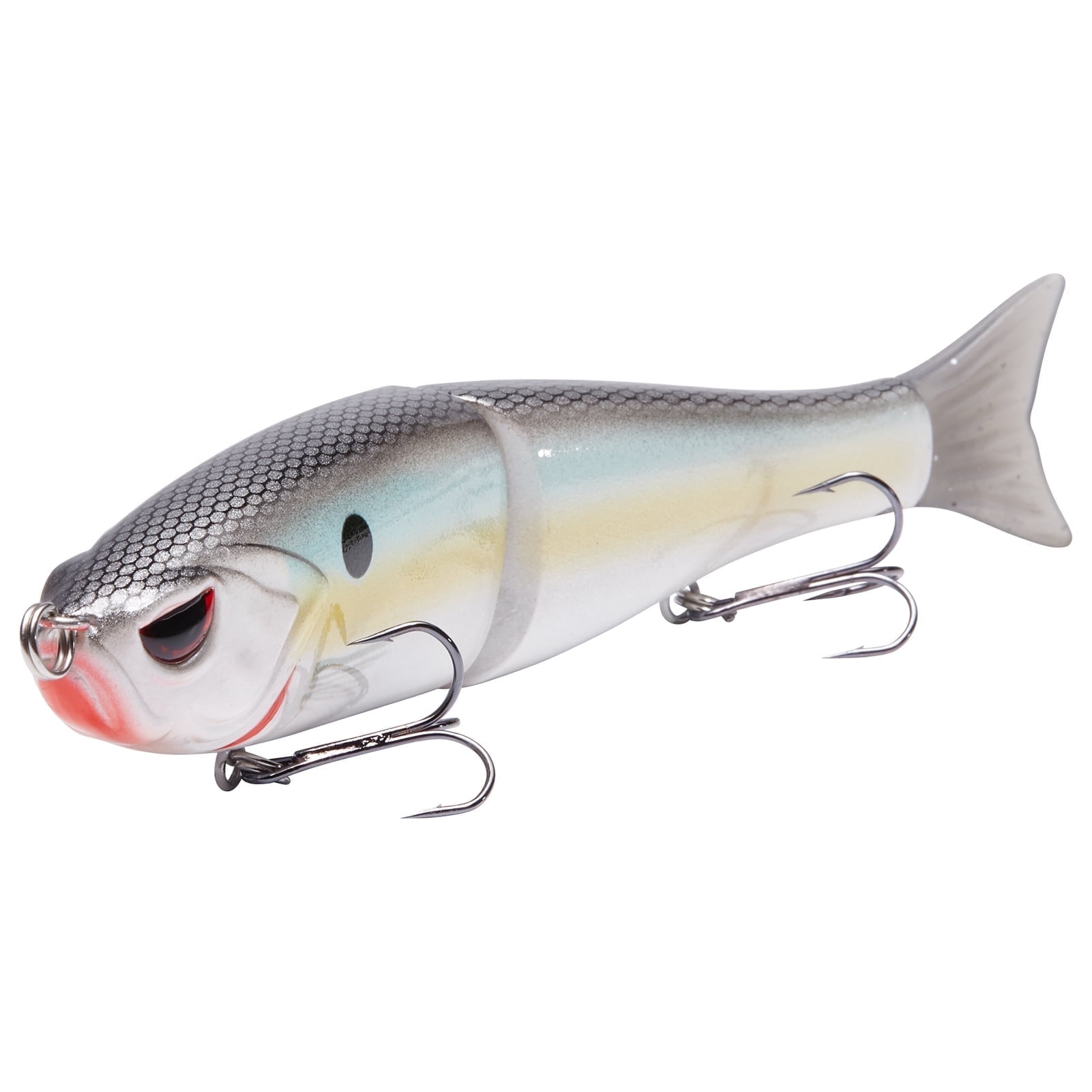 Bassdash SwimShad Glide Baits Jointed Swimbait Bass Pike Salmon Trout ...