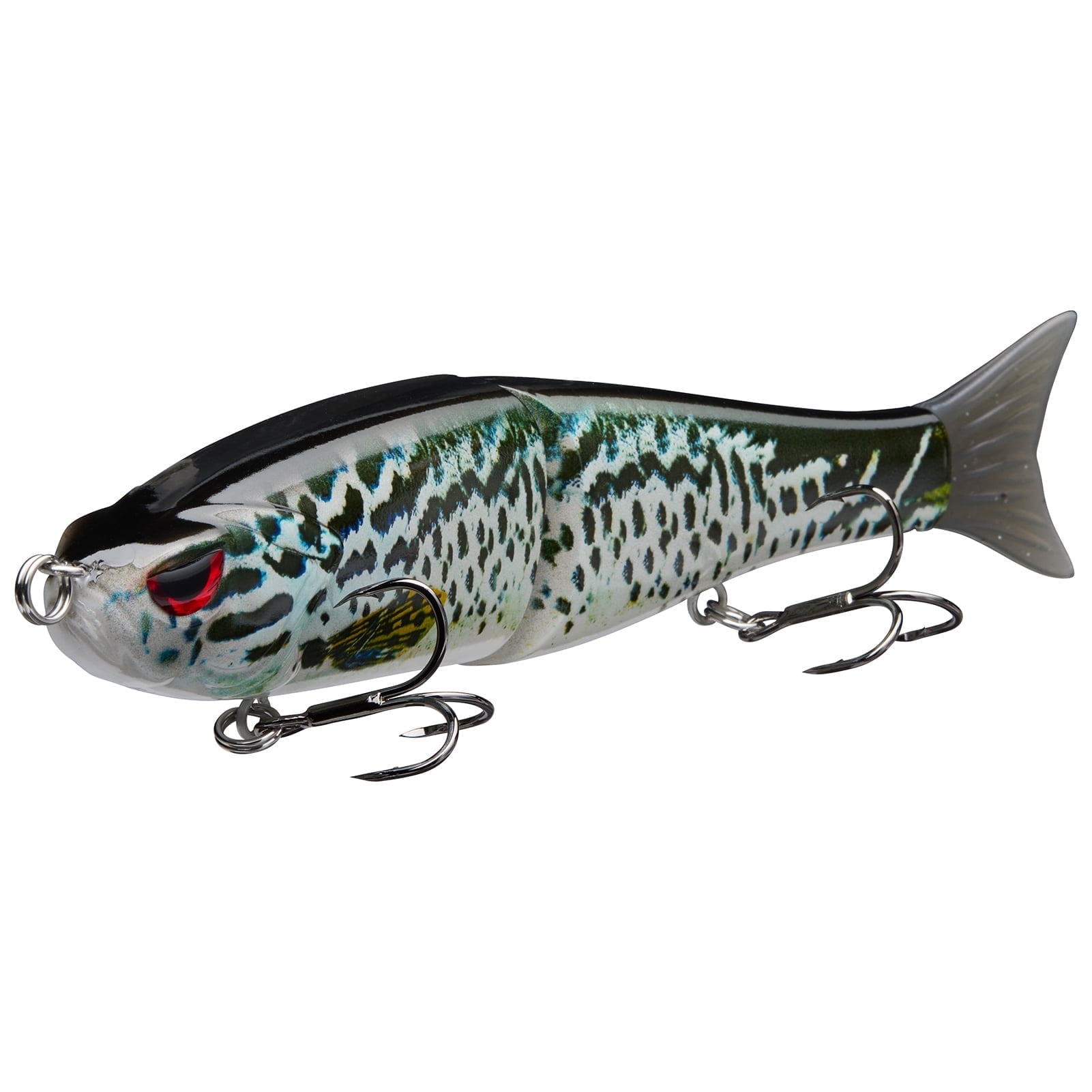 Bassdash SwimShad Glide Baits Jointed Swimbait Bass Pike Salmon Trout ...