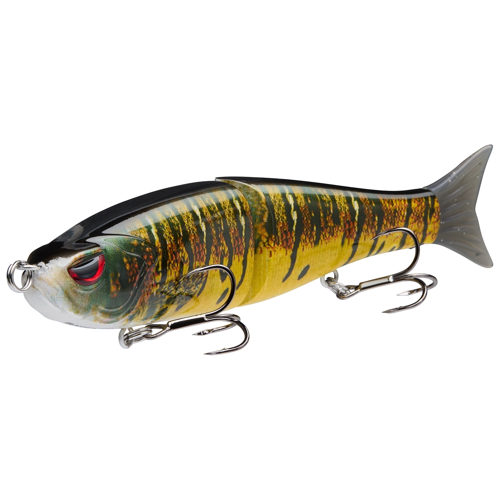 Bassdash SwimShad Glide Baits Jointed Swimbait Bass Pike Salmon Trout ...