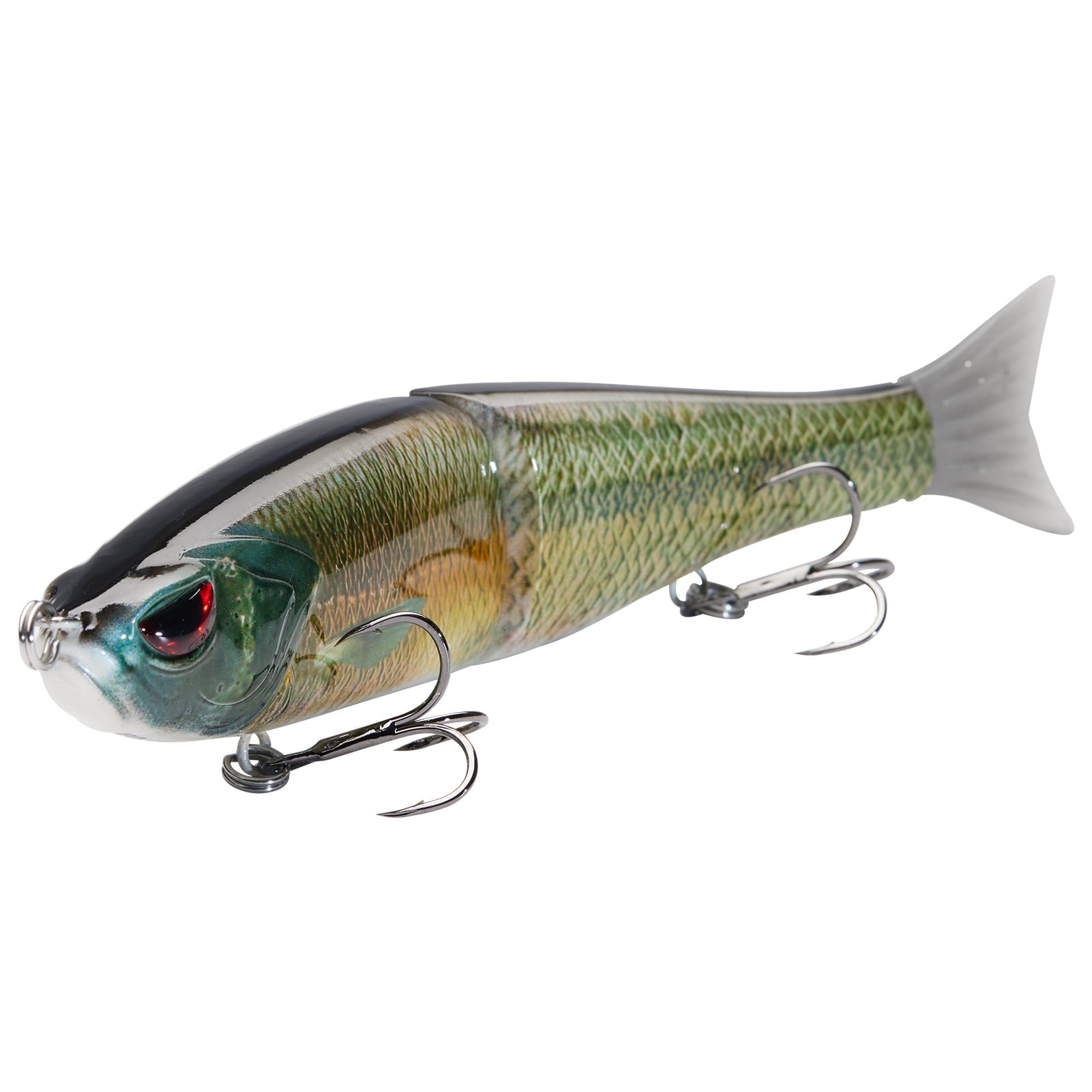 Bassdash SwimShad Glide Baits Jointed Swimbait Bass Pike Salmon Trout ...