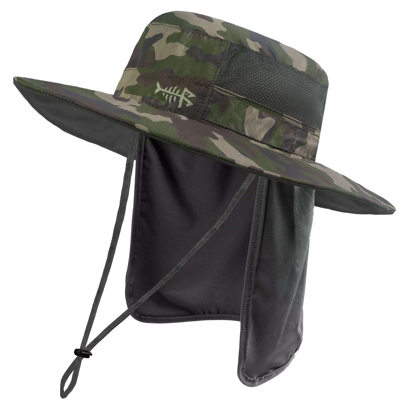 Bassdash UPF 50+ Sun Fishing Hat Water Resistant with Detachable Neck ...
